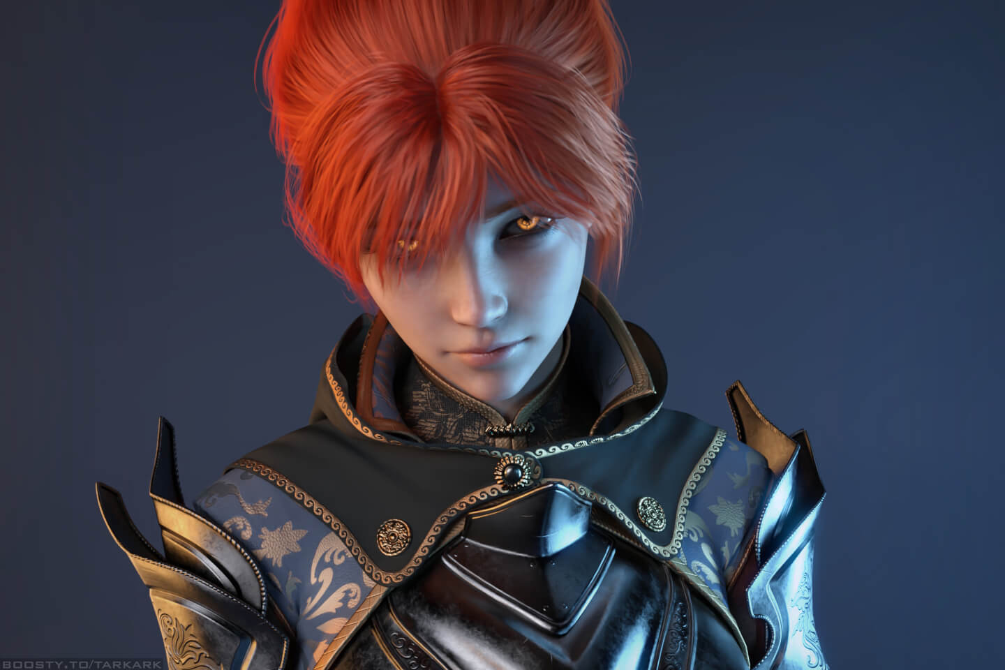 Daer Armor 360 3D Render, Digital Art by Tark_Ark