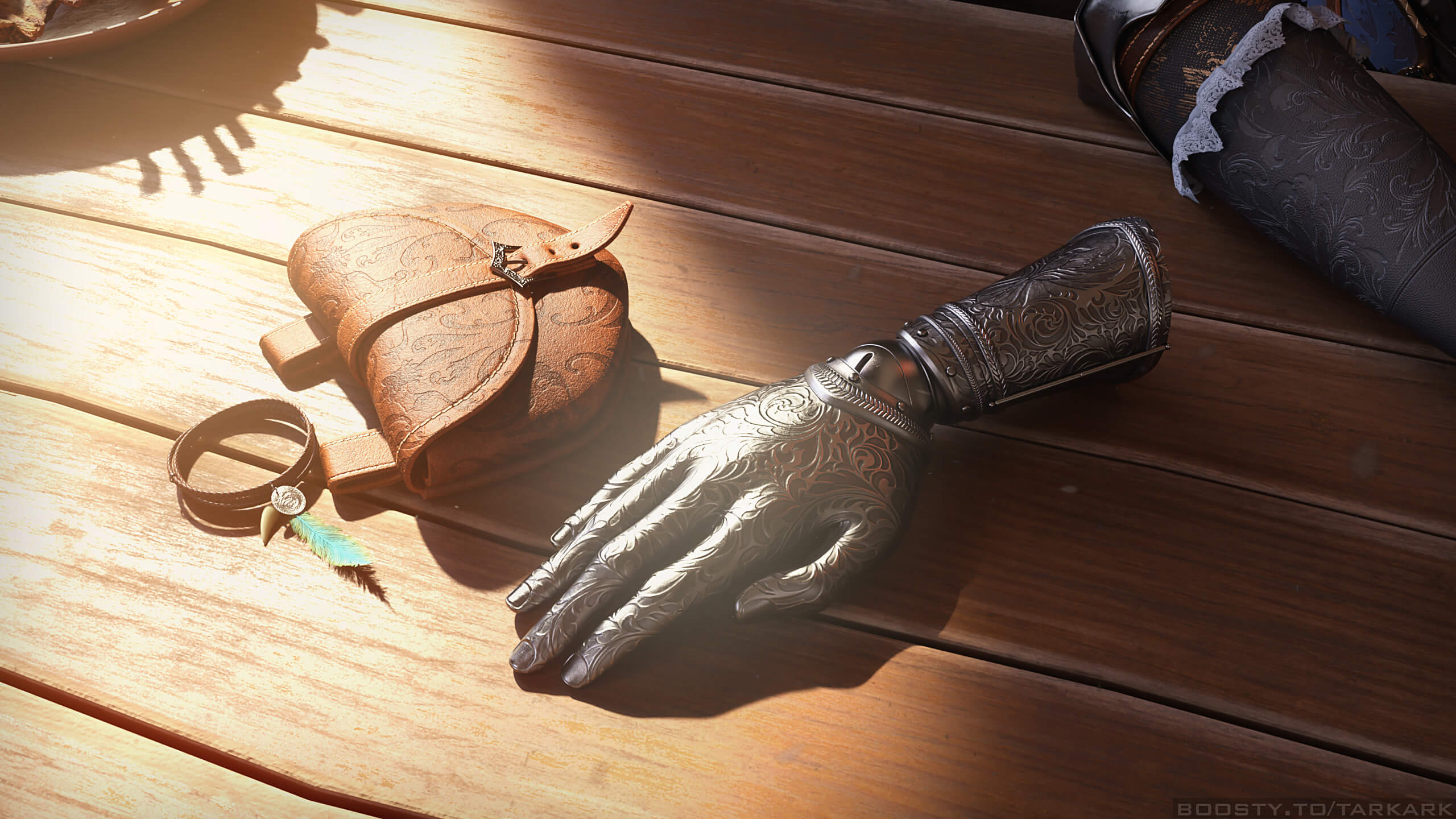 (TA)Protez Arm for Genesis 8, 8.1 Female and Genesis 9 V1.01 - Daz ...