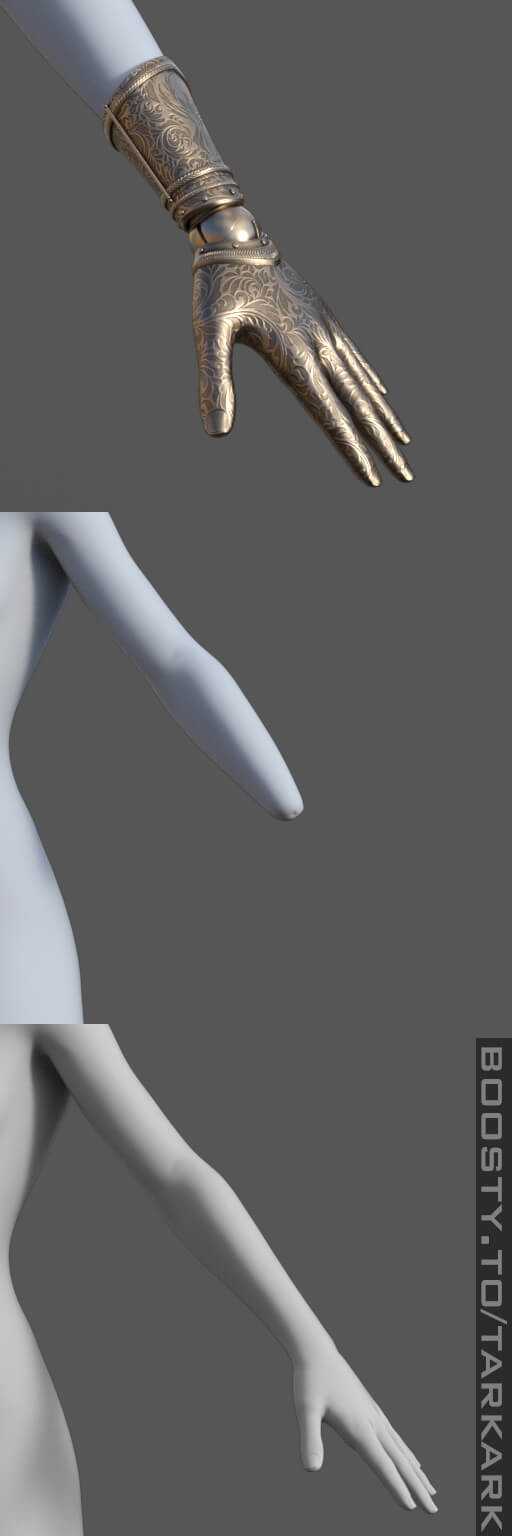 (TA)Protez Arm for Genesis 8, 8.1 Female and Genesis 9 V1.01 - Daz ...
