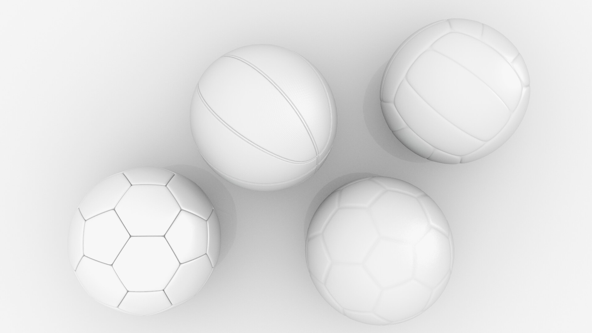 Balls Pack 3D Model by Tassos Kotsiras