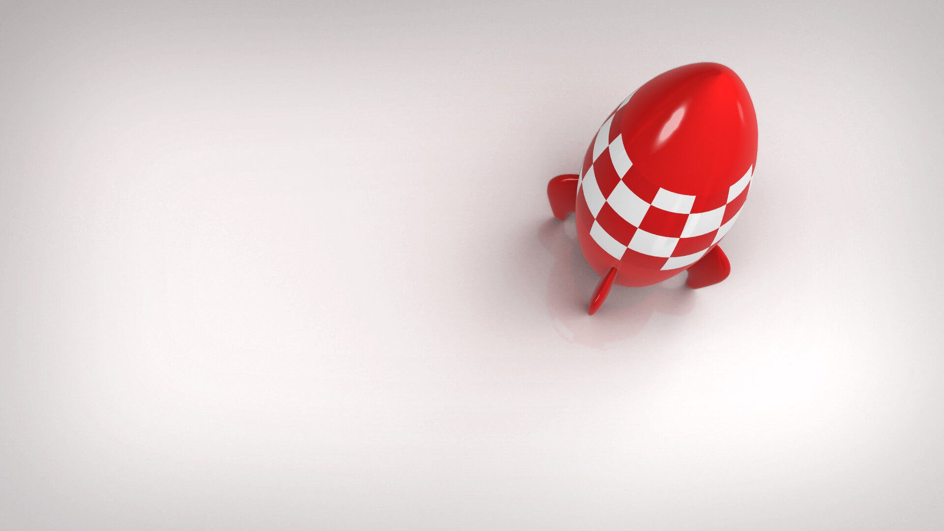 Cartoon Rocket Low Poly - 3D Model by Tassos Kotsiras