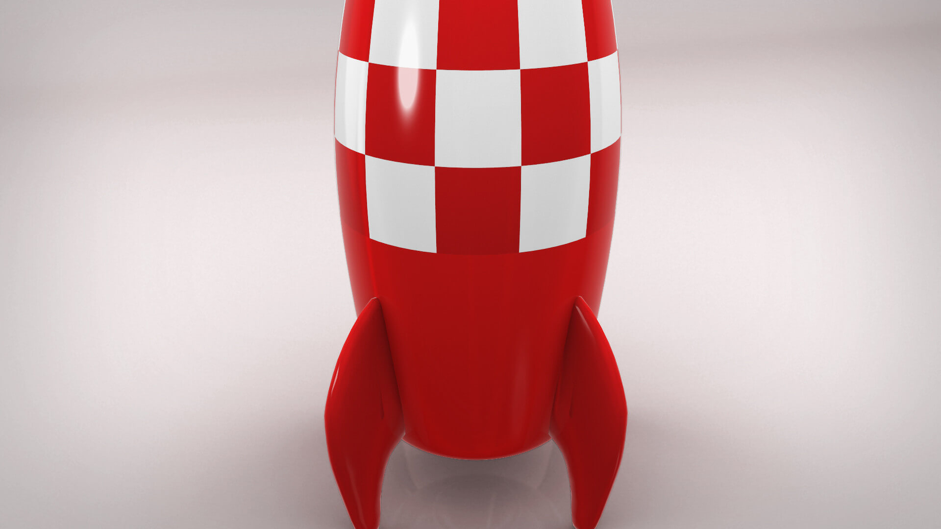 Cartoon Rocket Low Poly - 3D Model by Tassos Kotsiras