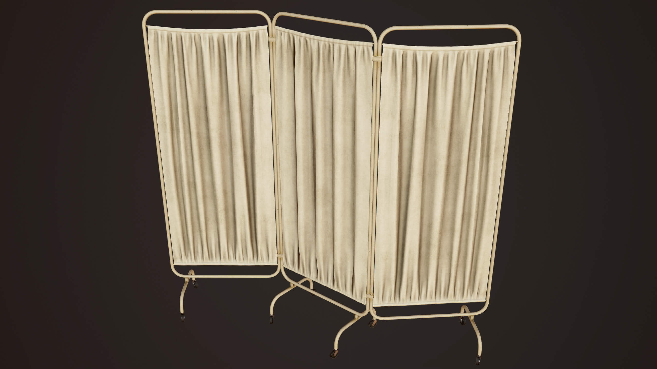 Hospital Room Divider - 3D Model by Tatiana Gladkaya