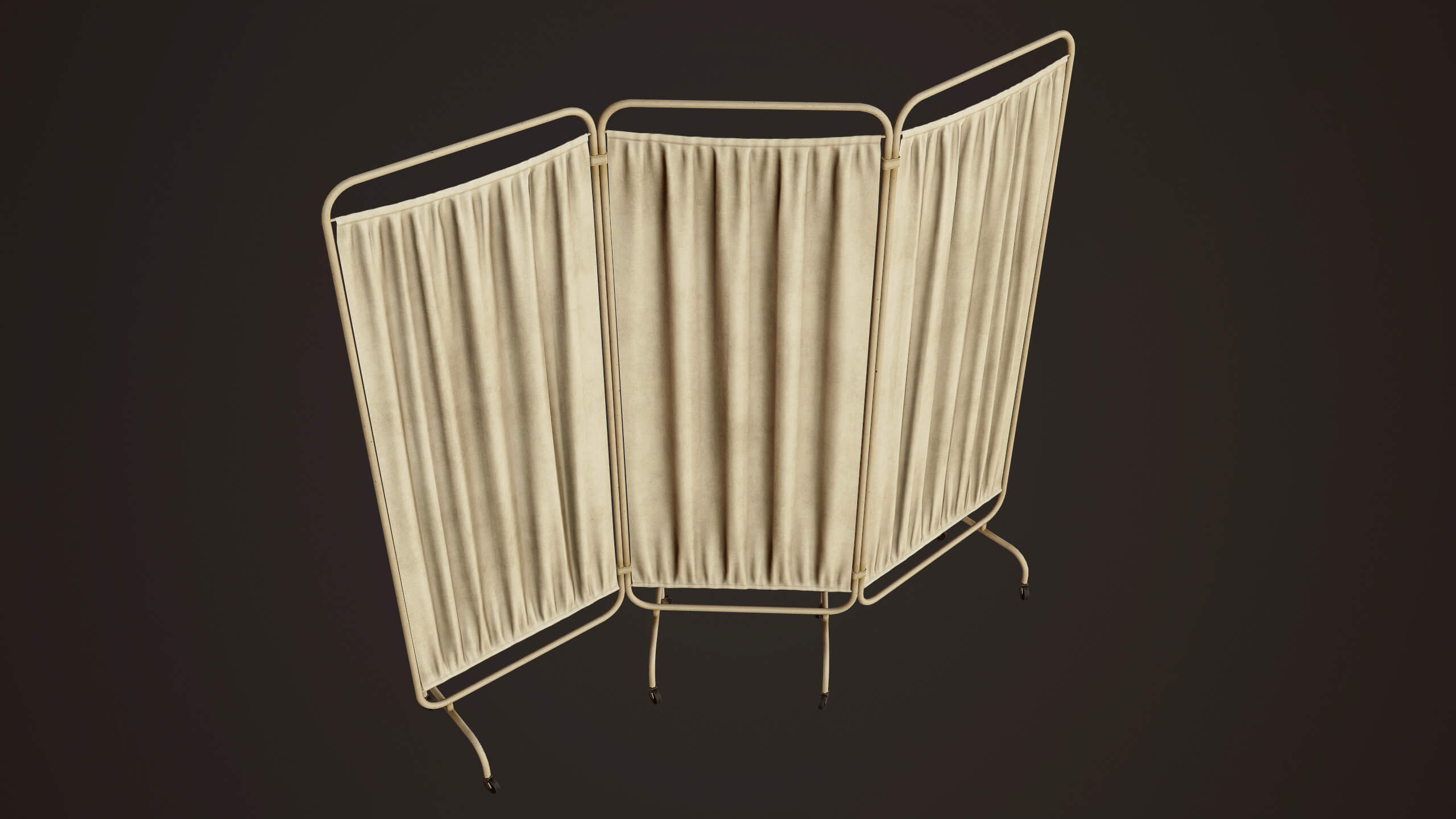 Hospital Room Divider - 3D Model by Tatiana Gladkaya