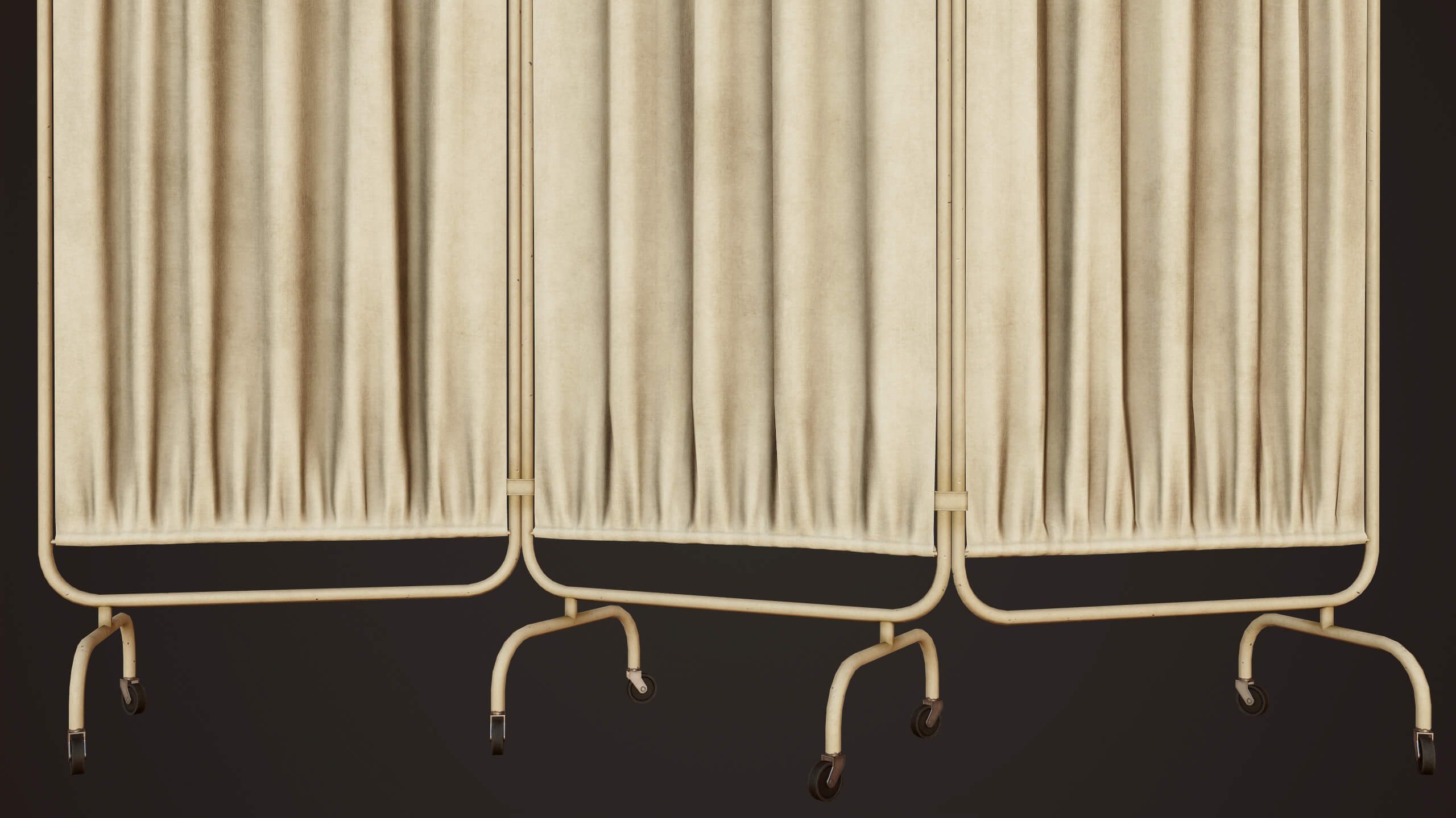 Hospital Room Divider - 3D Model by Tatiana Gladkaya