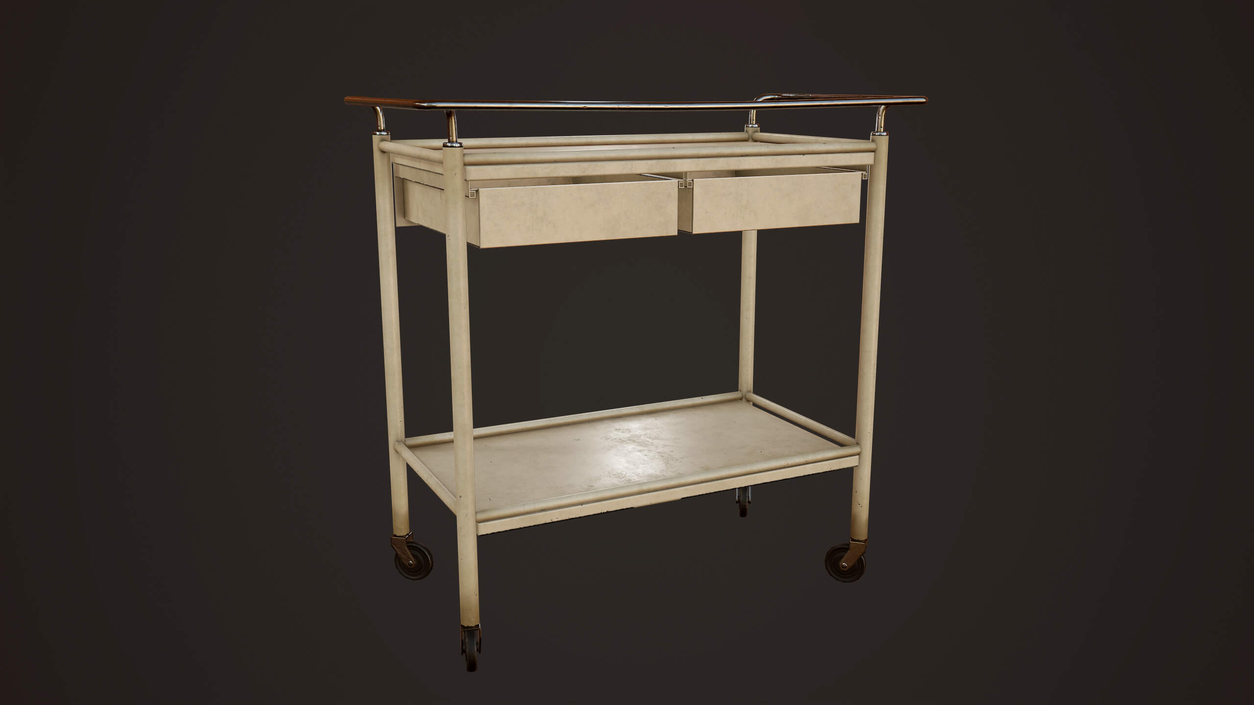 Hospital Trolley - 3D Model by Tatiana Gladkaya
