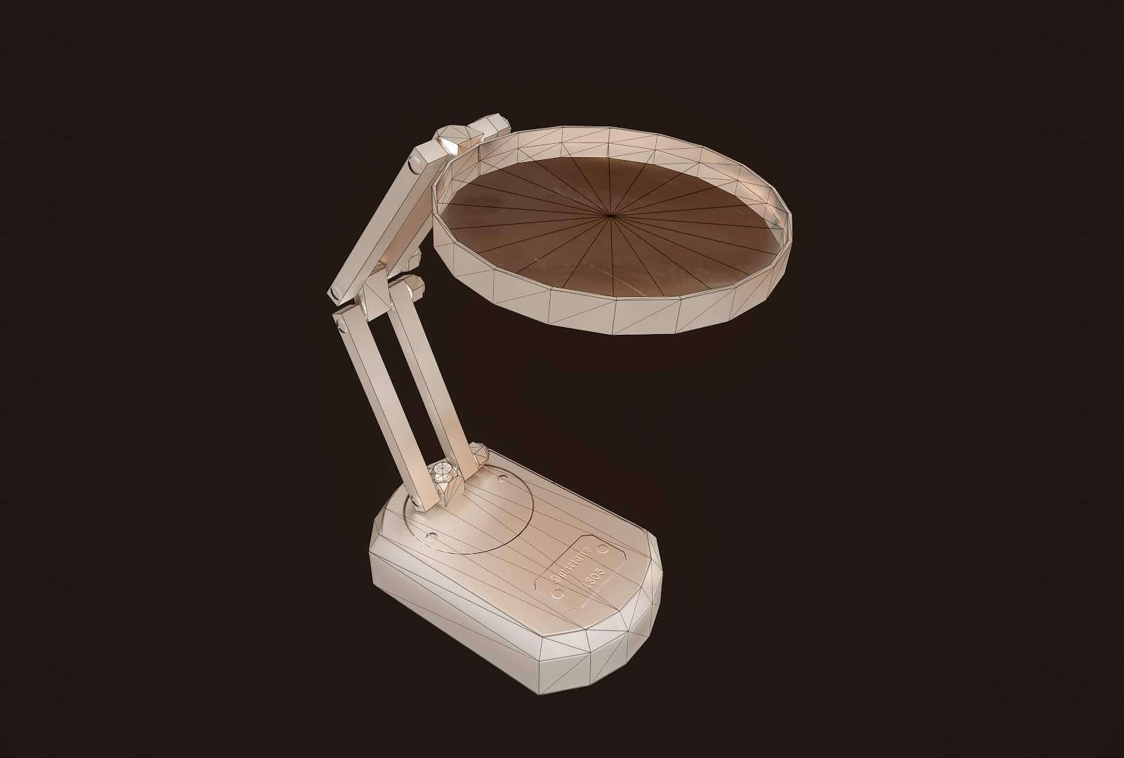 Magnifying Glass - 3D Model by Tatiana Gladkaya