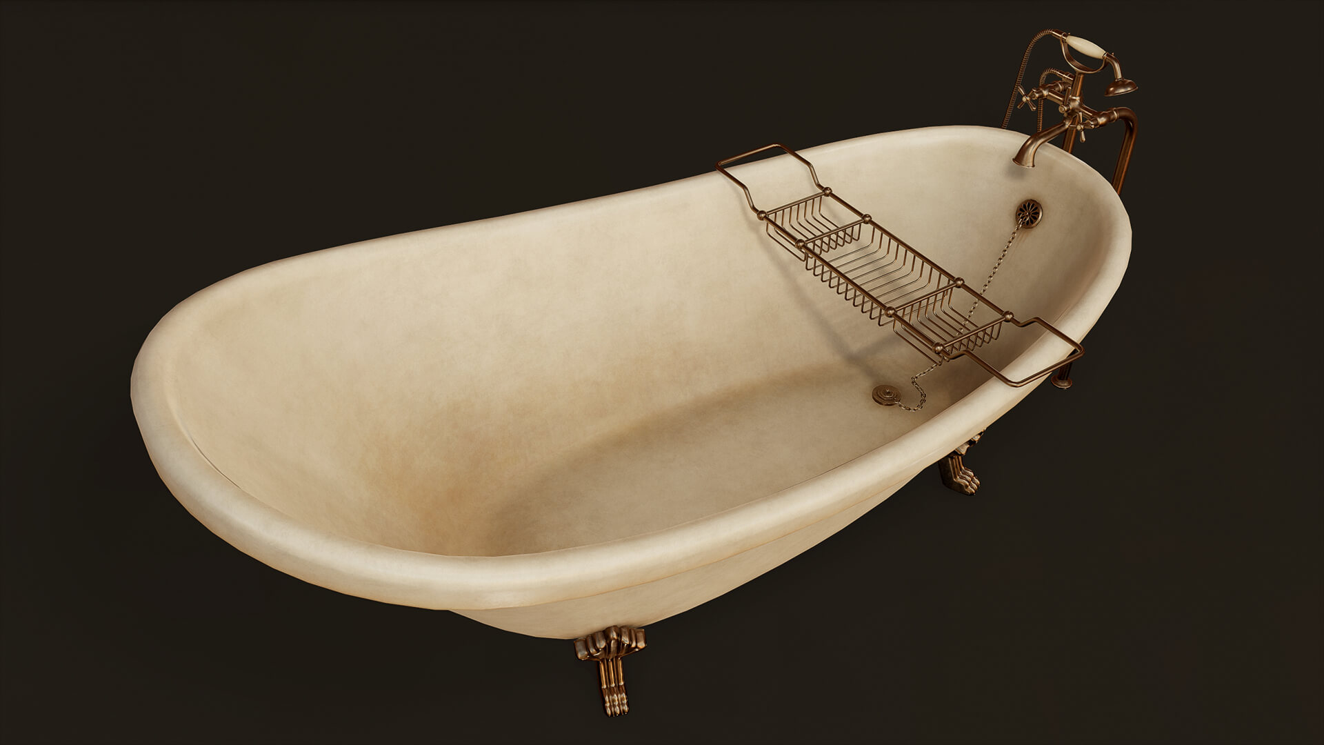Victorian Bathroom Props Pack - 3D Model by Tatiana Gladkaya
