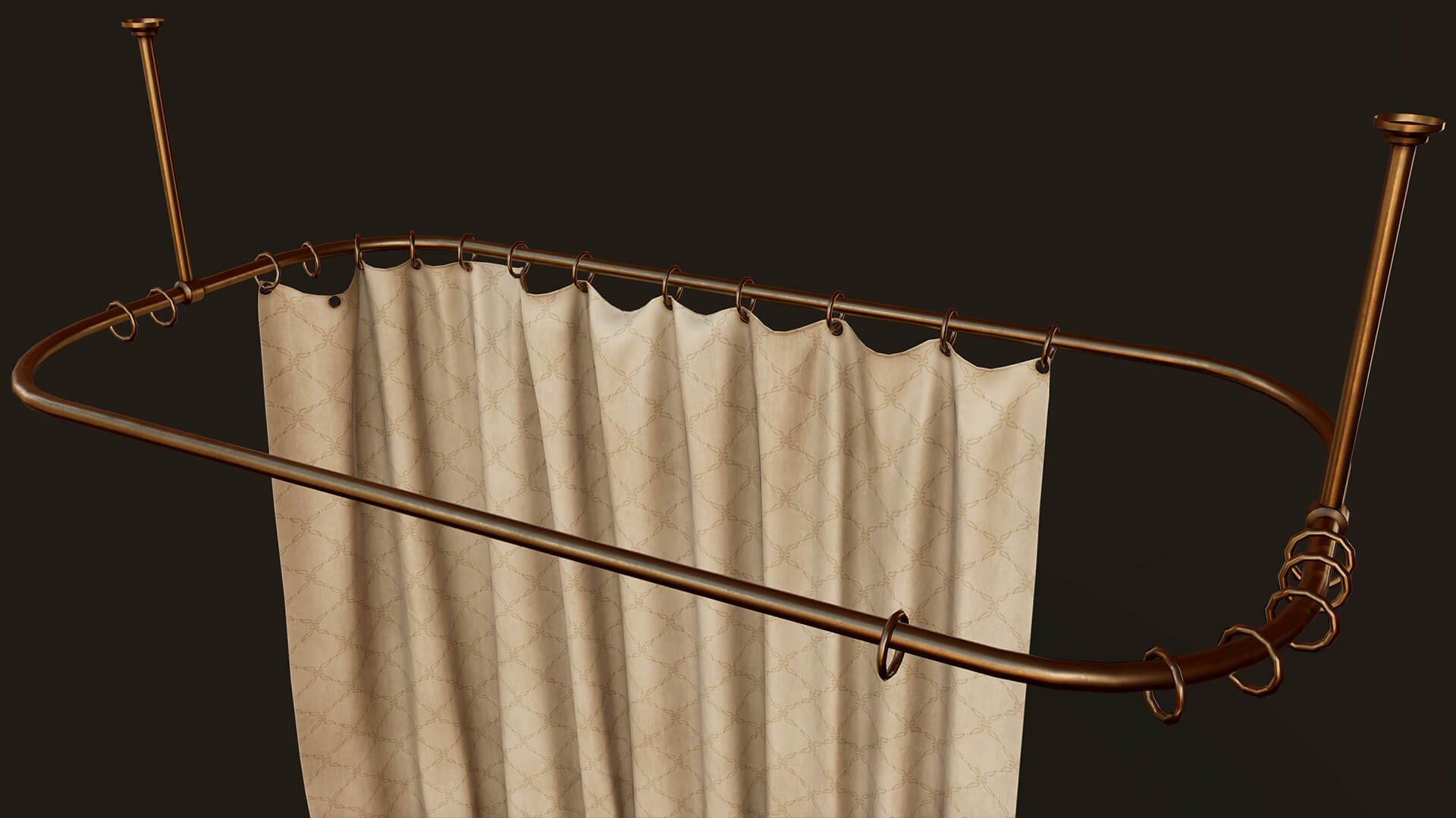 Victorian Bathroom Props Pack - 3D Model by Tatiana Gladkaya