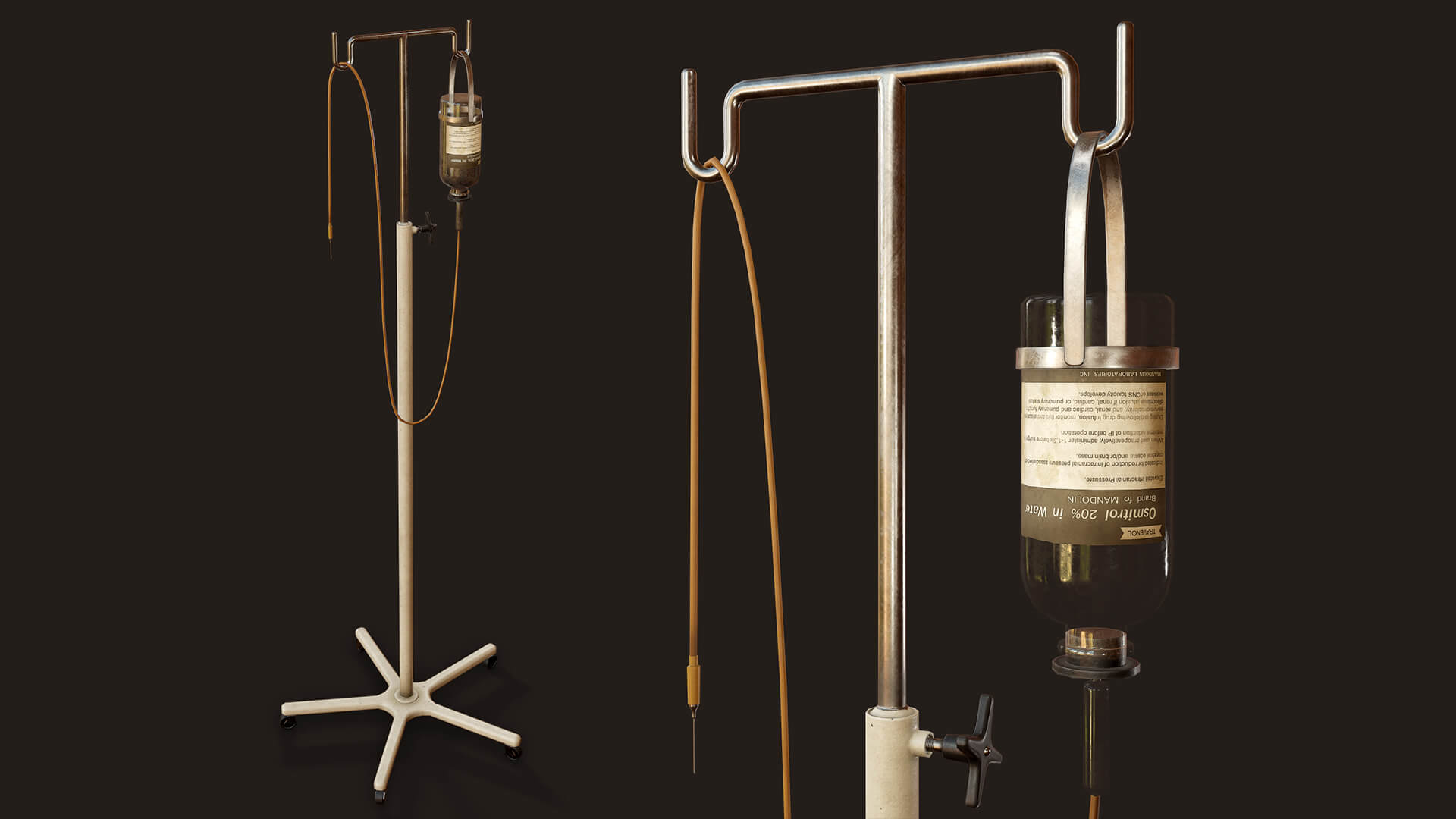 Victorian Hospital Props Pack - 3D Model by Tatiana Gladkaya