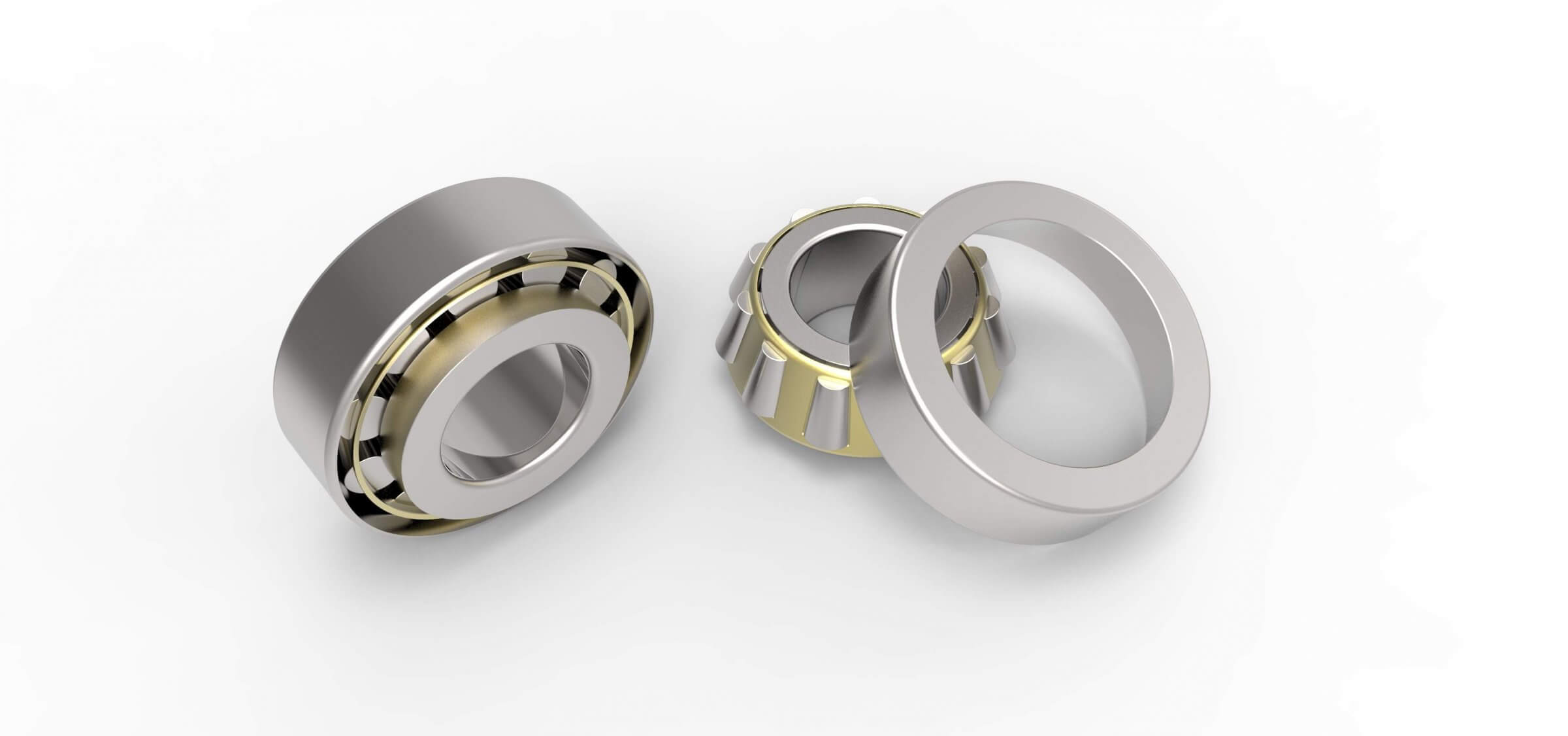 Angular Contact Roller Bearing - Free 3D Model by TechItemsRock