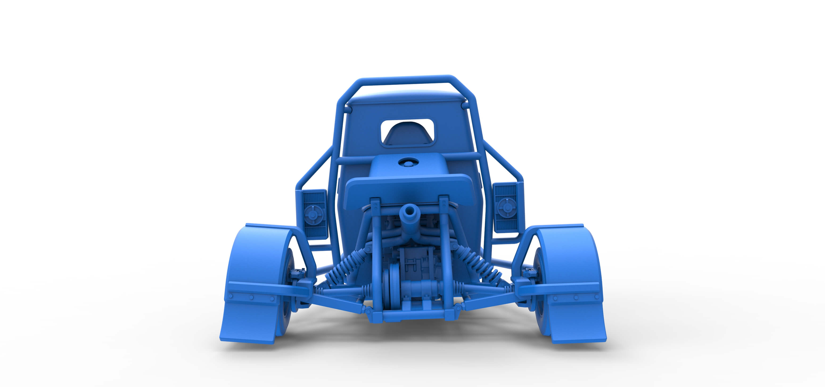 Ape Car Proto for Dirt While Turning Scale 1:25 - 3D Model by TechItemsRock