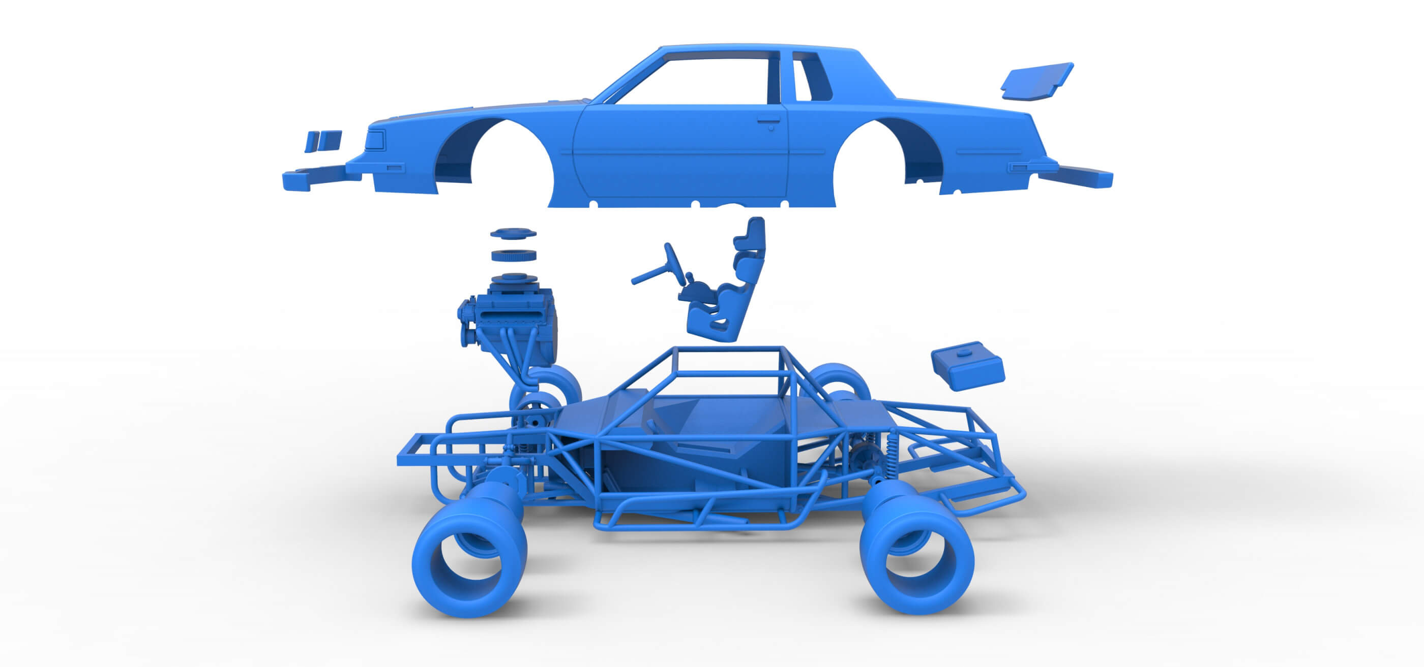 Asphalt Modified 1:25 - 3D Model by TechItemsRock