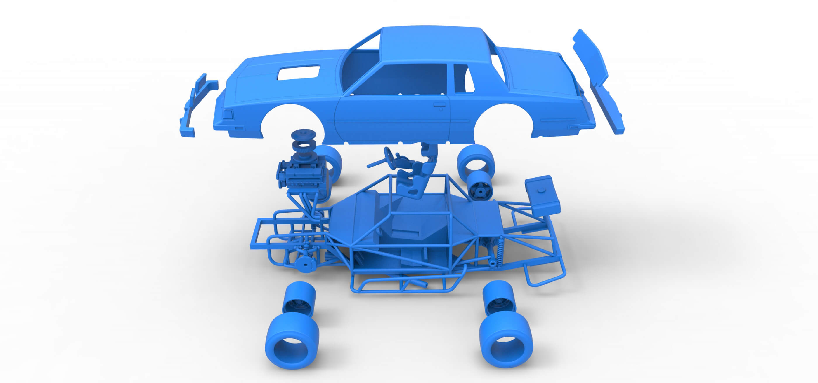 Asphalt Modified 1:25 - 3D Model by TechItemsRock