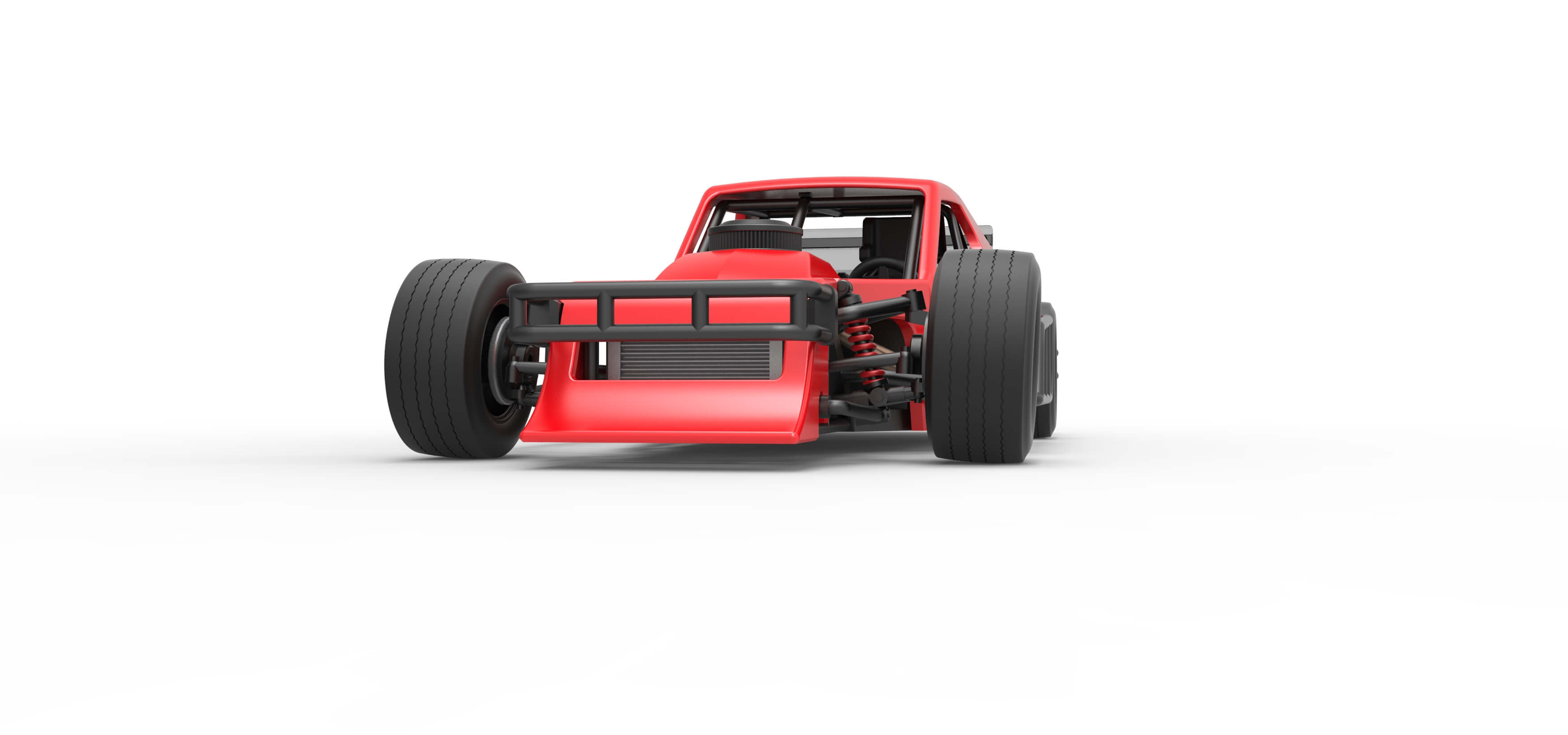 Asphalt Modified Stock Car Version 2 Scale 1:25 - 3D Model by TechItemsRock