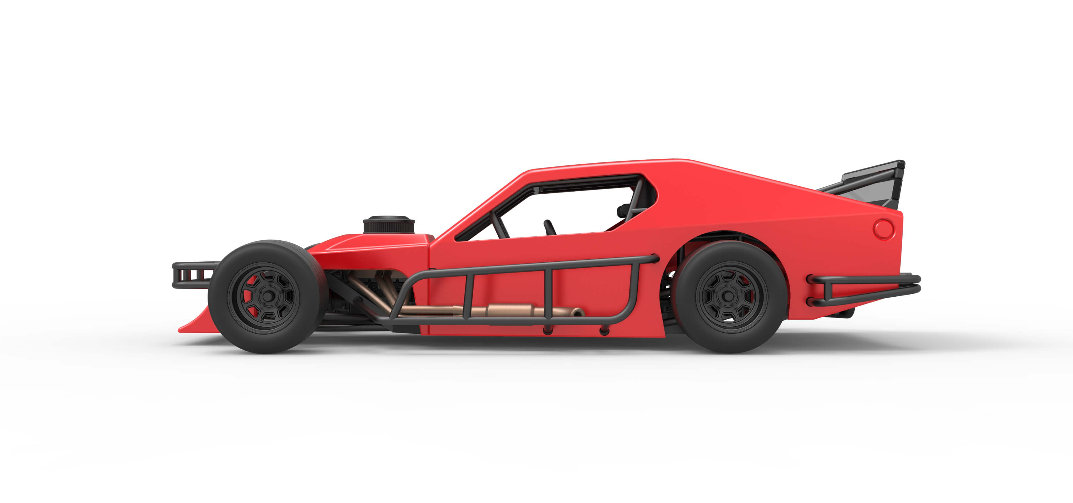 Asphalt Modified Stock Car Version 2 Scale 1:25 - 3D Model by TechItemsRock
