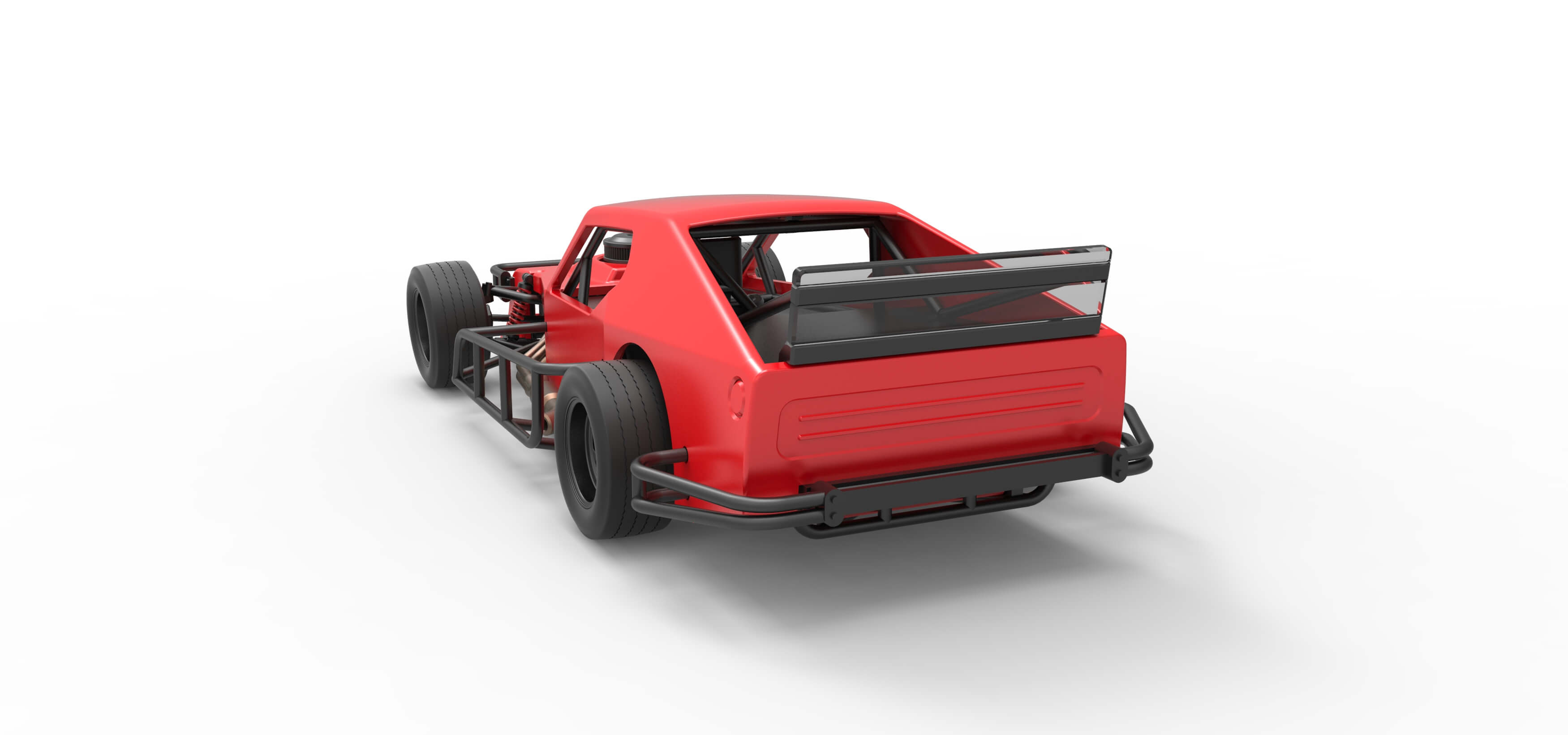 Asphalt Modified Stock Car Version 2 Scale 1:25 - 3D Model by TechItemsRock