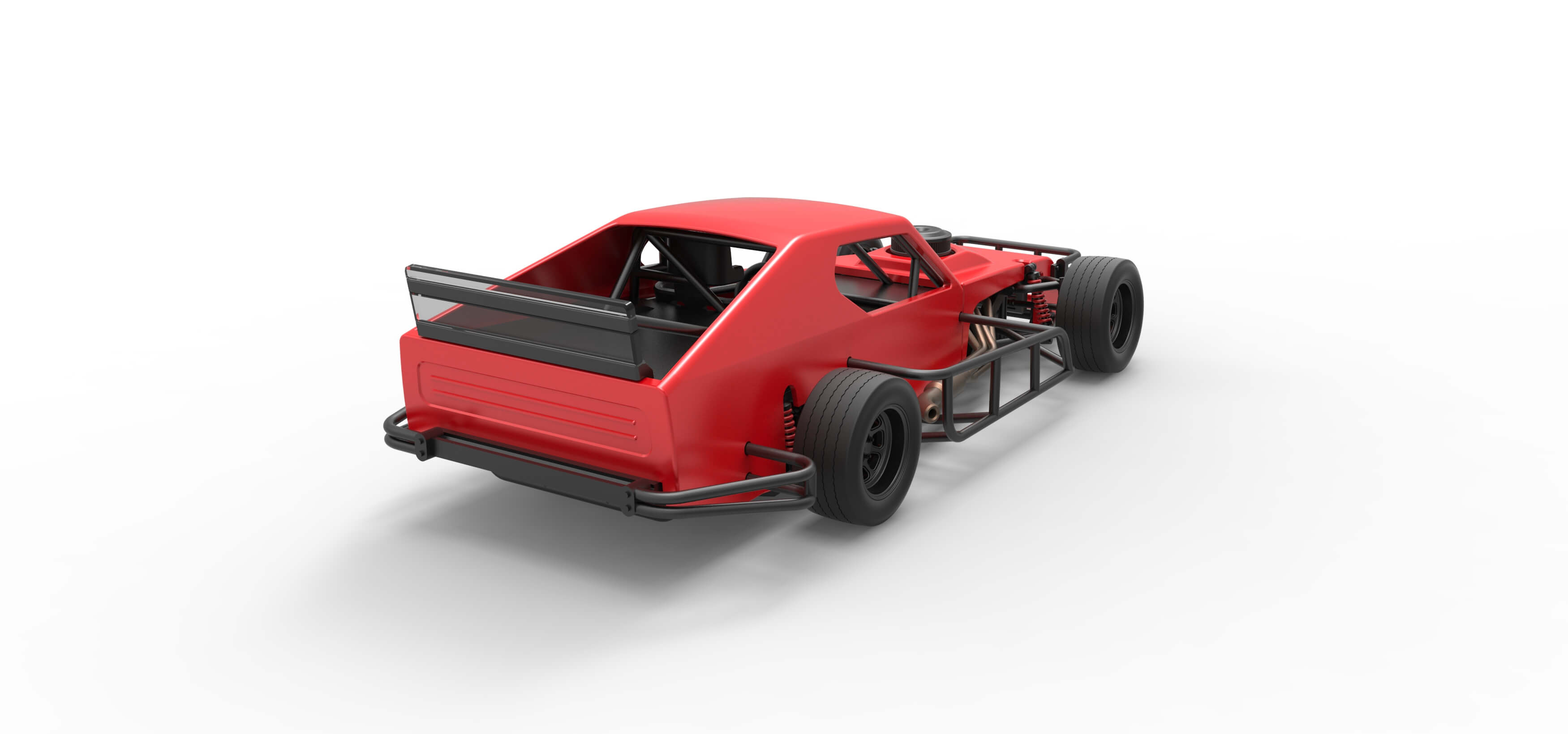 Asphalt Modified Stock Car Version 2 Scale 1:25 - 3D Model by TechItemsRock