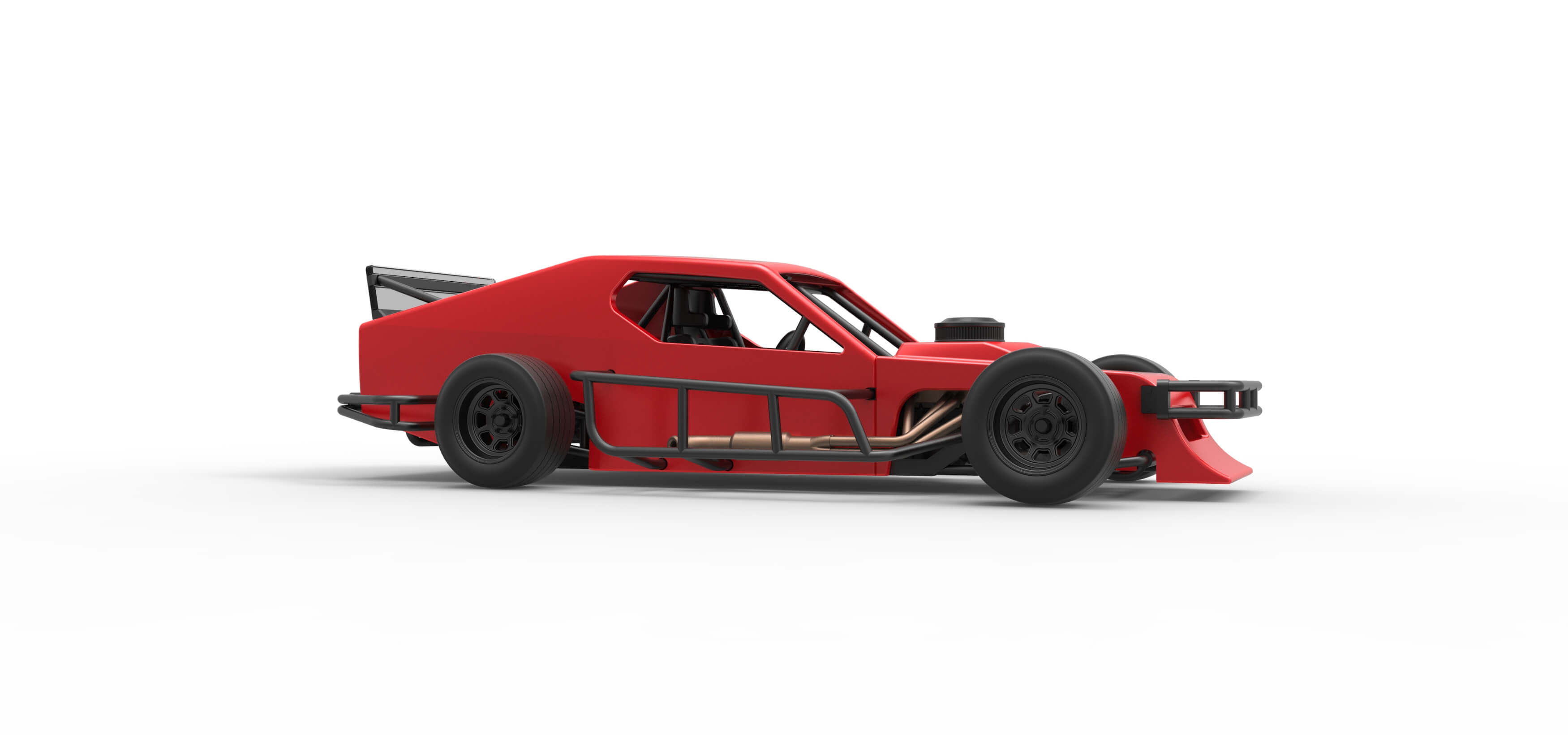 Asphalt Modified Stock Car Version 2 Scale 1:25 - 3D Model by TechItemsRock