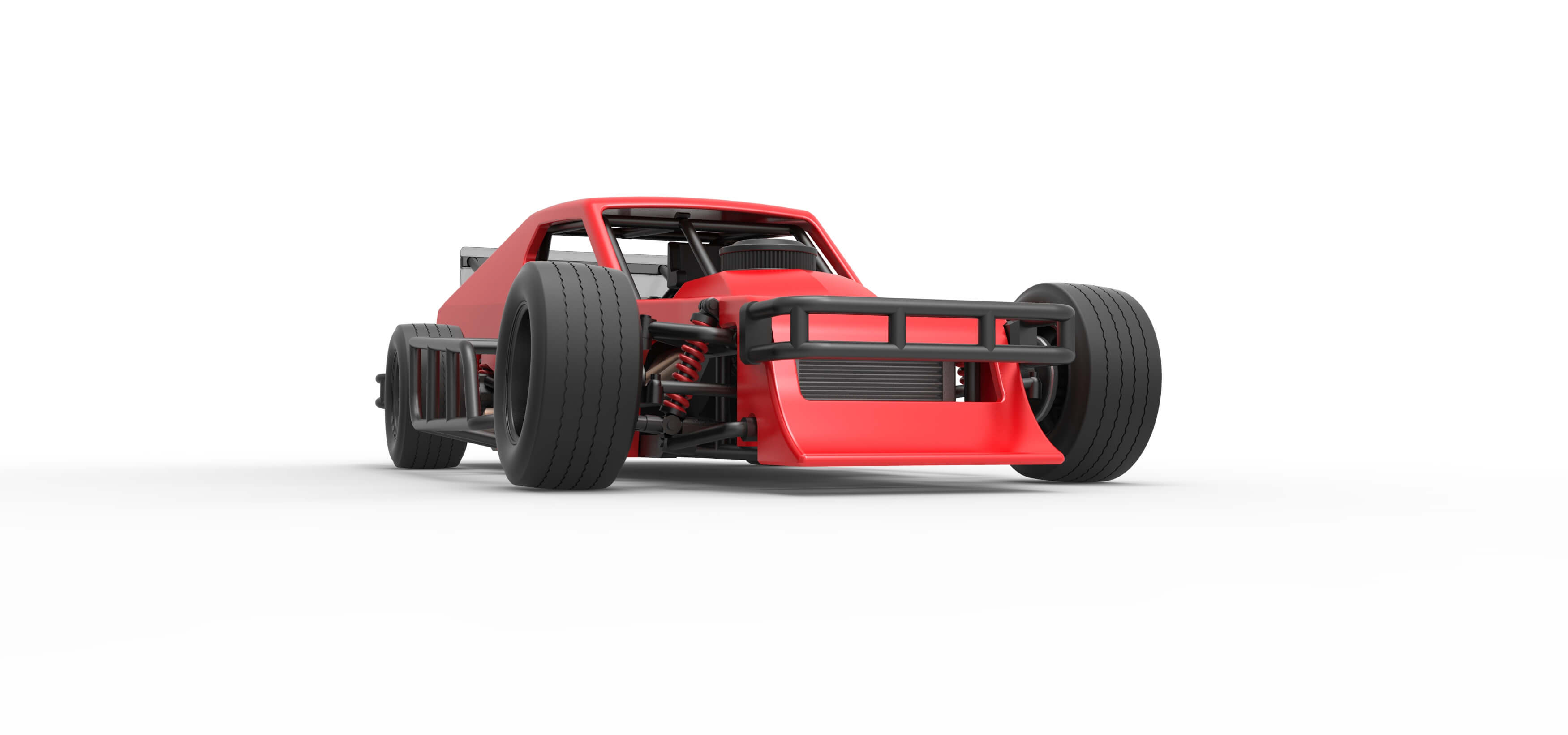 Asphalt Modified Stock Car Version 2 Scale 1:25 - 3D Model by TechItemsRock