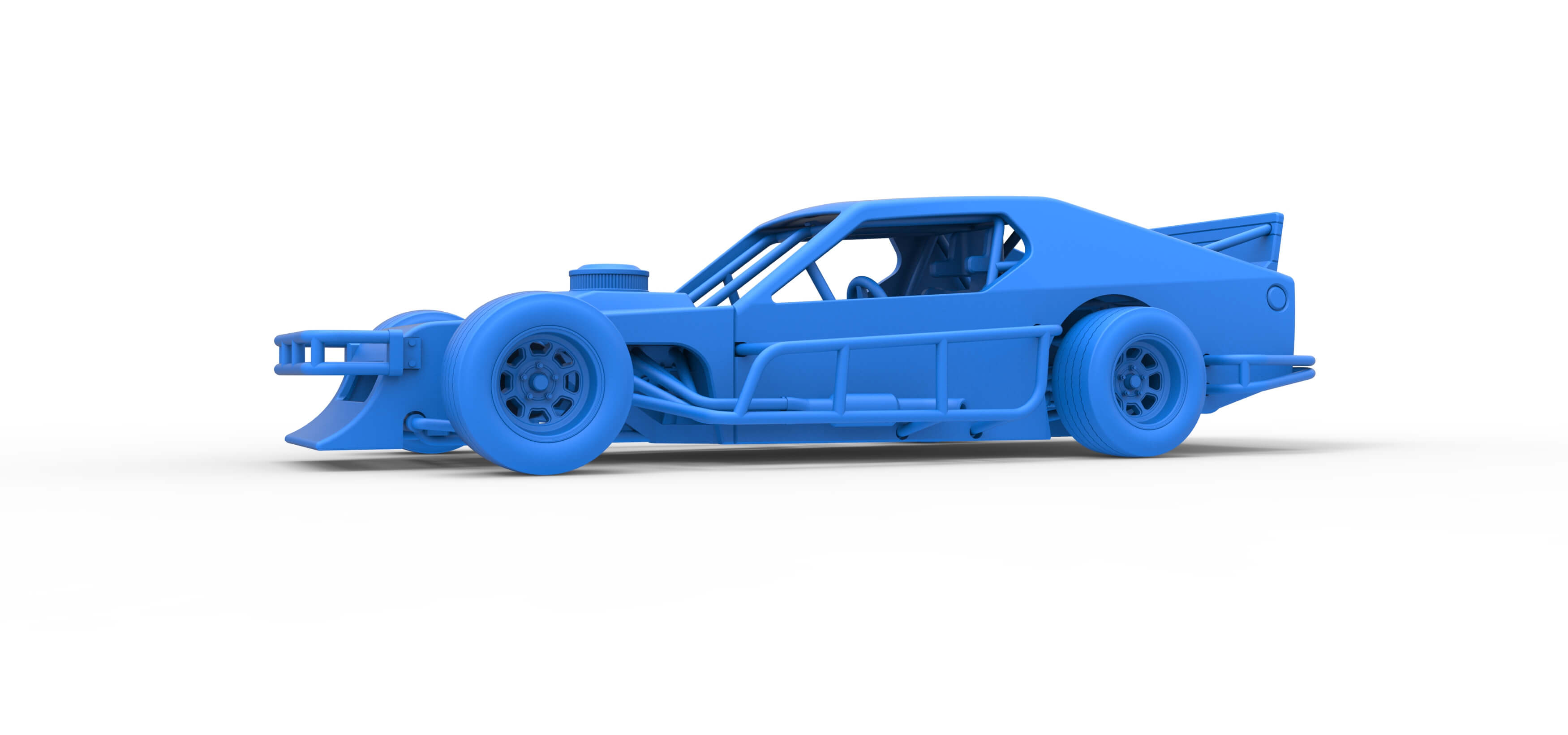 Asphalt Modified Stock Car Version 2 Scale 1:25 - 3D Model by TechItemsRock