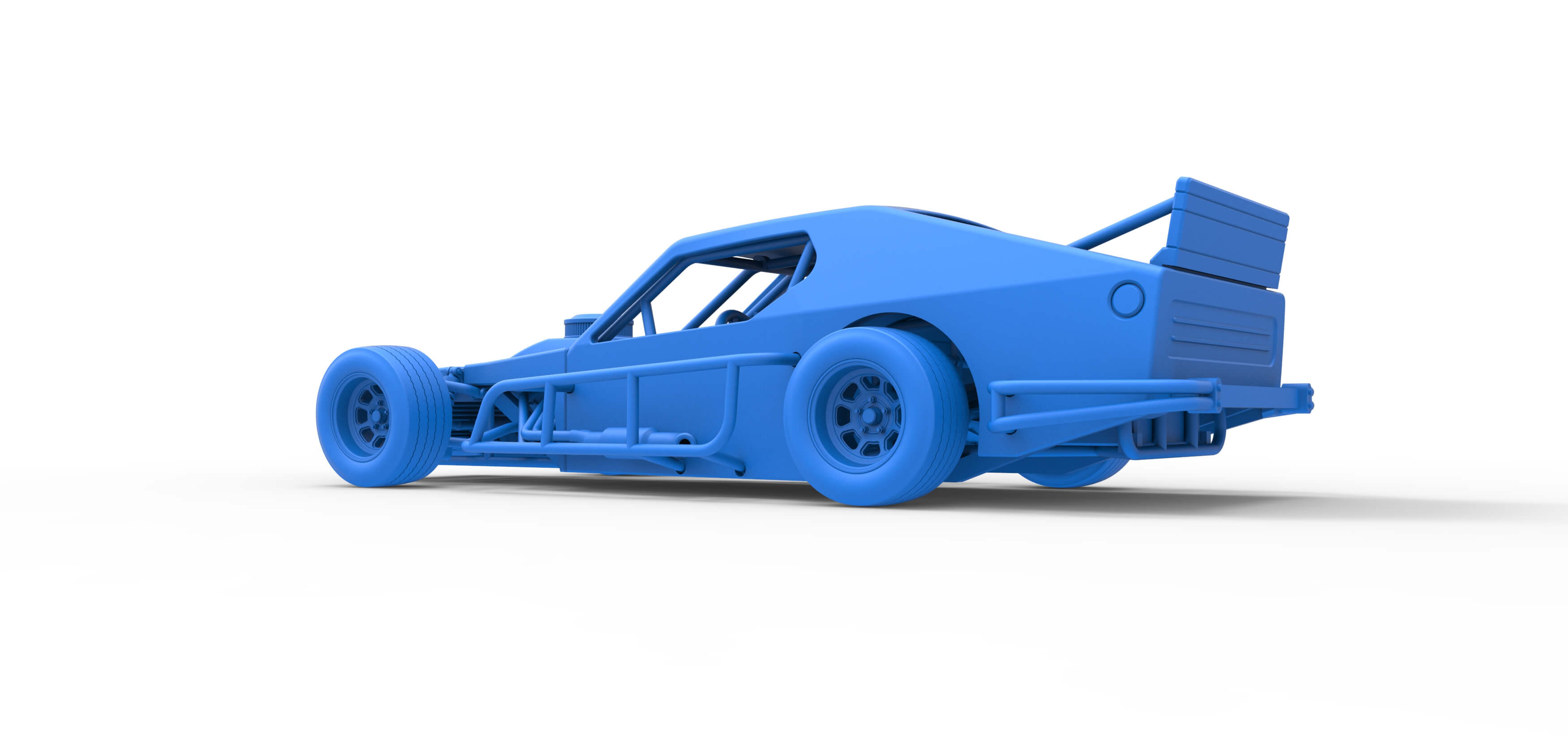Asphalt Modified Stock Car Version 2 Scale 1:25 - 3D Model by TechItemsRock