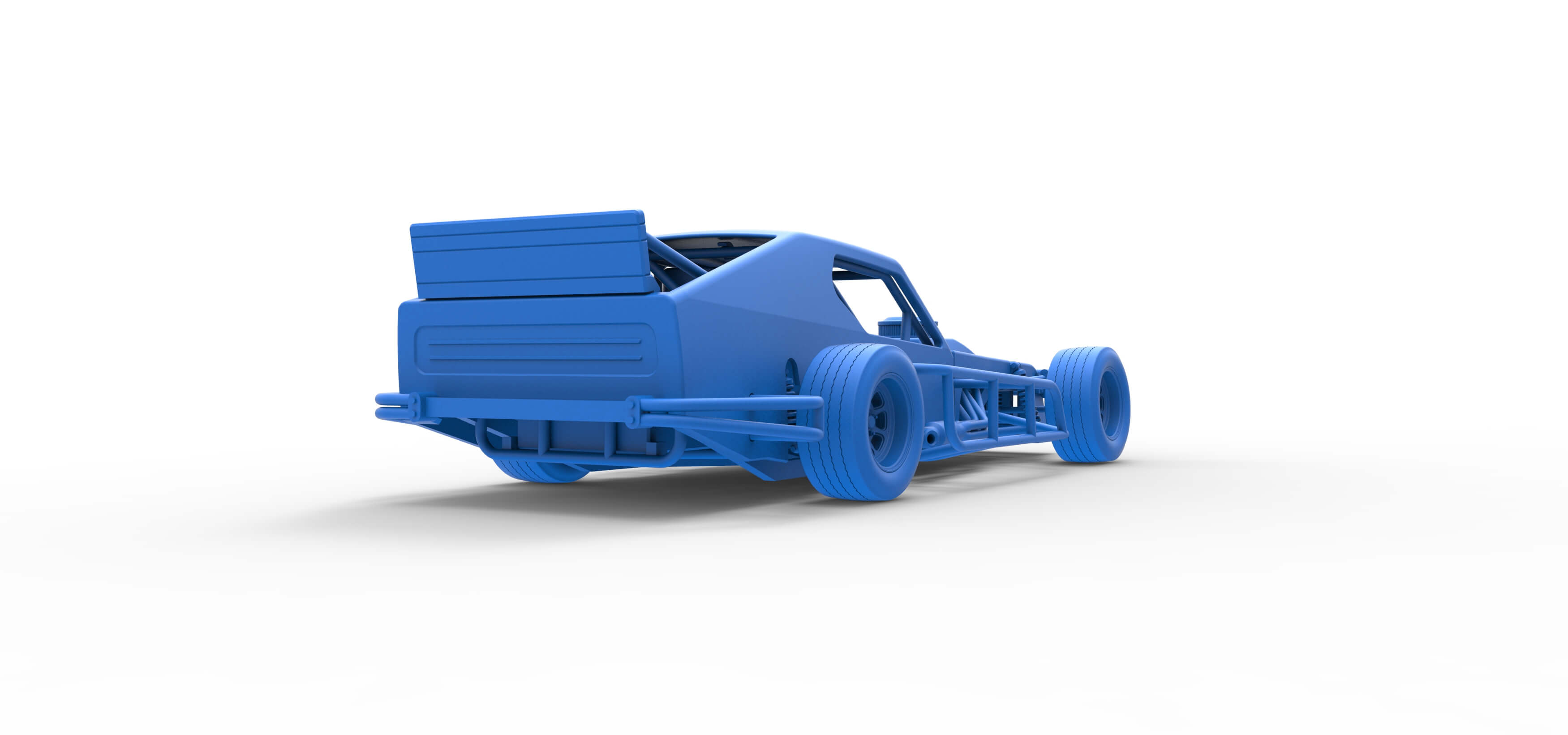 Asphalt Modified Stock Car Version 2 Scale 1:25 - 3D Model by TechItemsRock