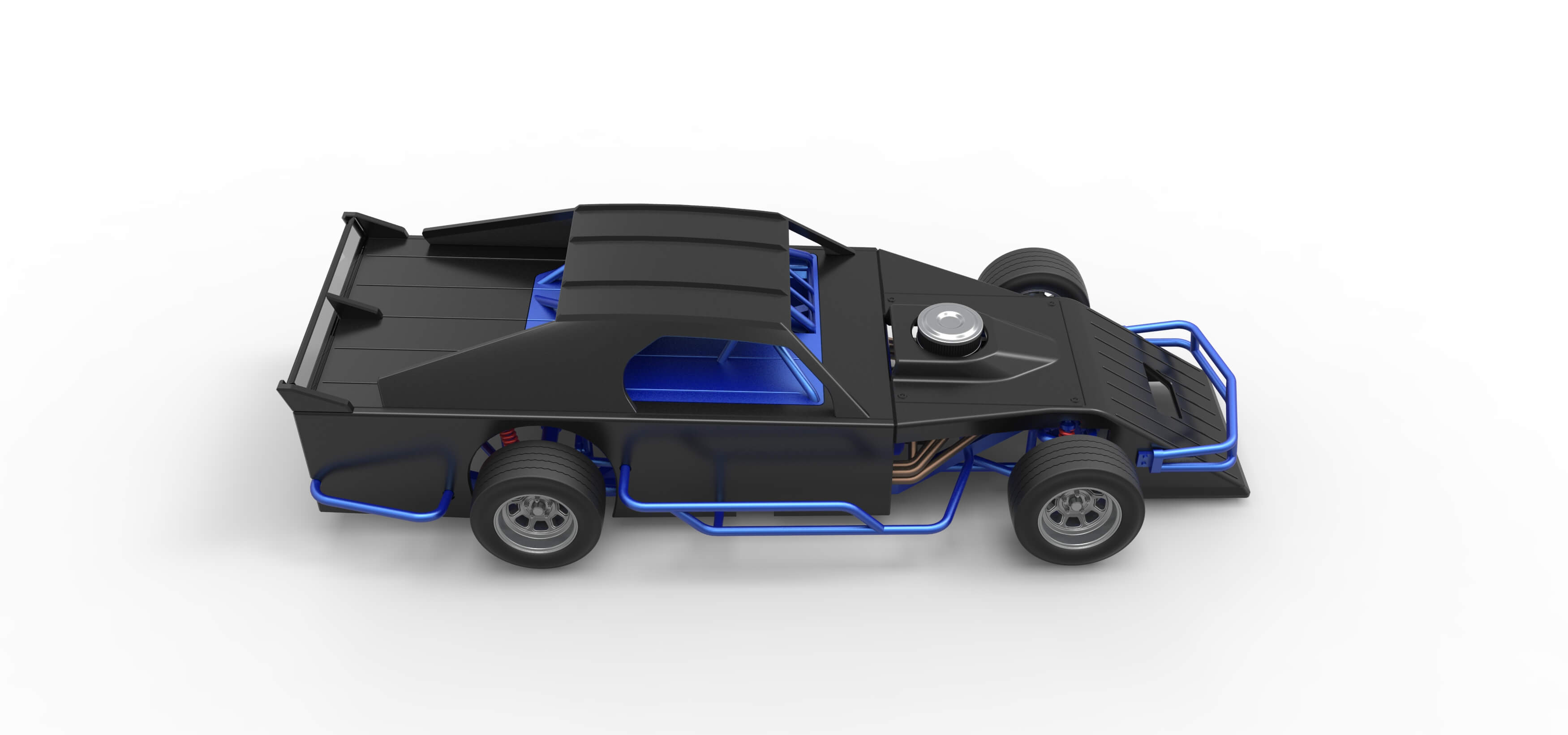 Asphalt Modified Stock Car Version 3 Scale 1:25 - 3D Model by TechItemsRock