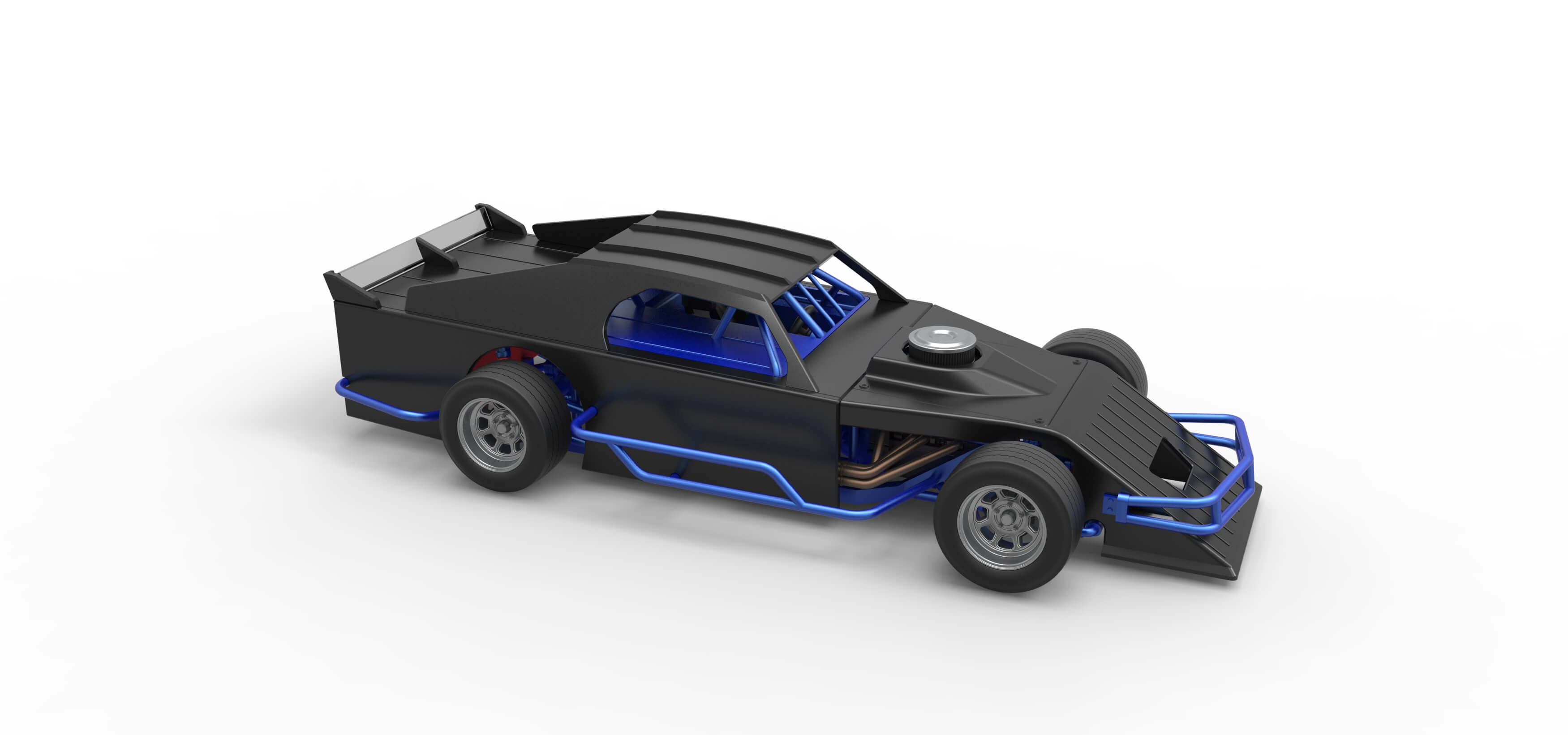 Asphalt Modified Stock Car Version 3 Scale 1:25 - 3D Model by TechItemsRock