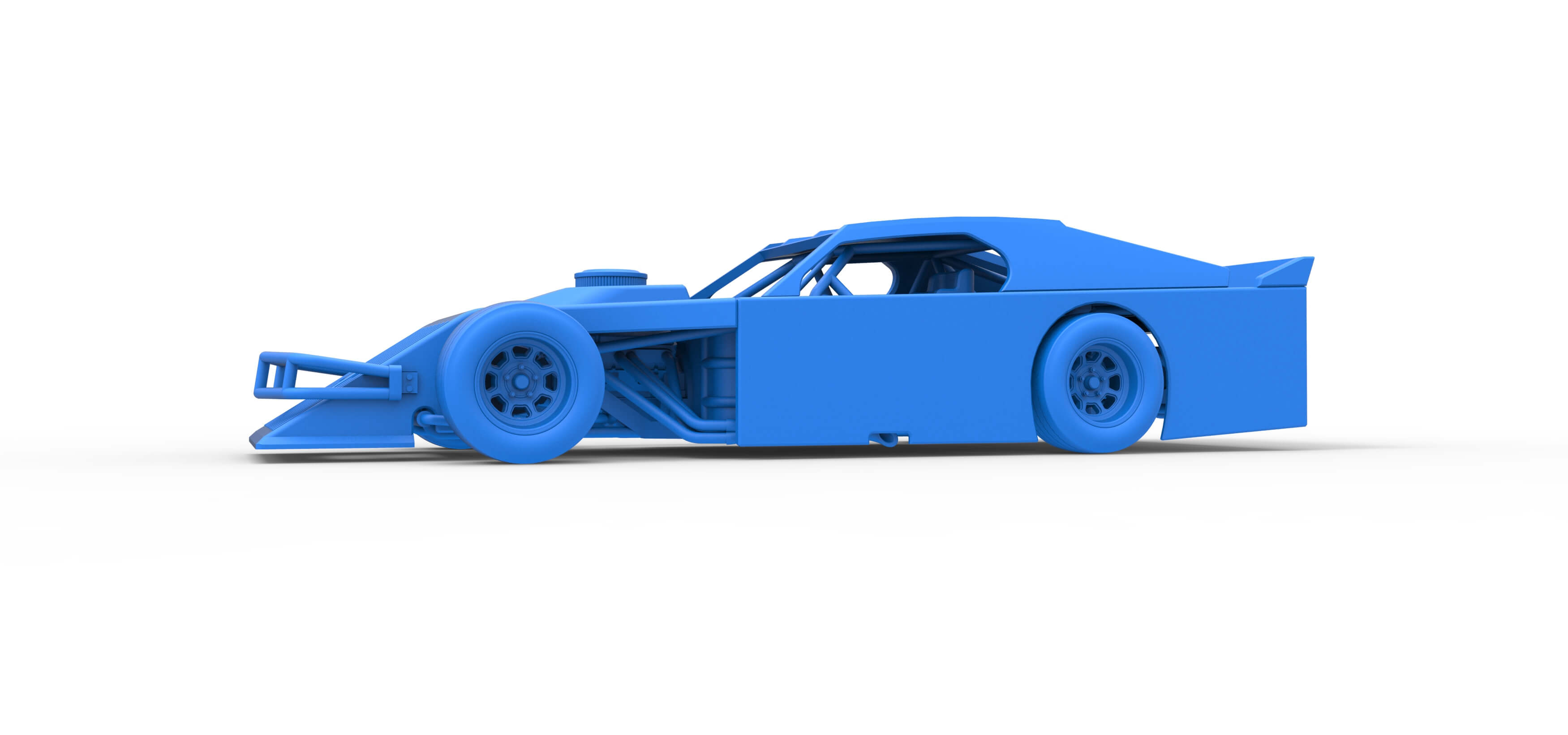 Asphalt Modified Stock Car Version 3 Scale 1:25 - 3D Model by TechItemsRock