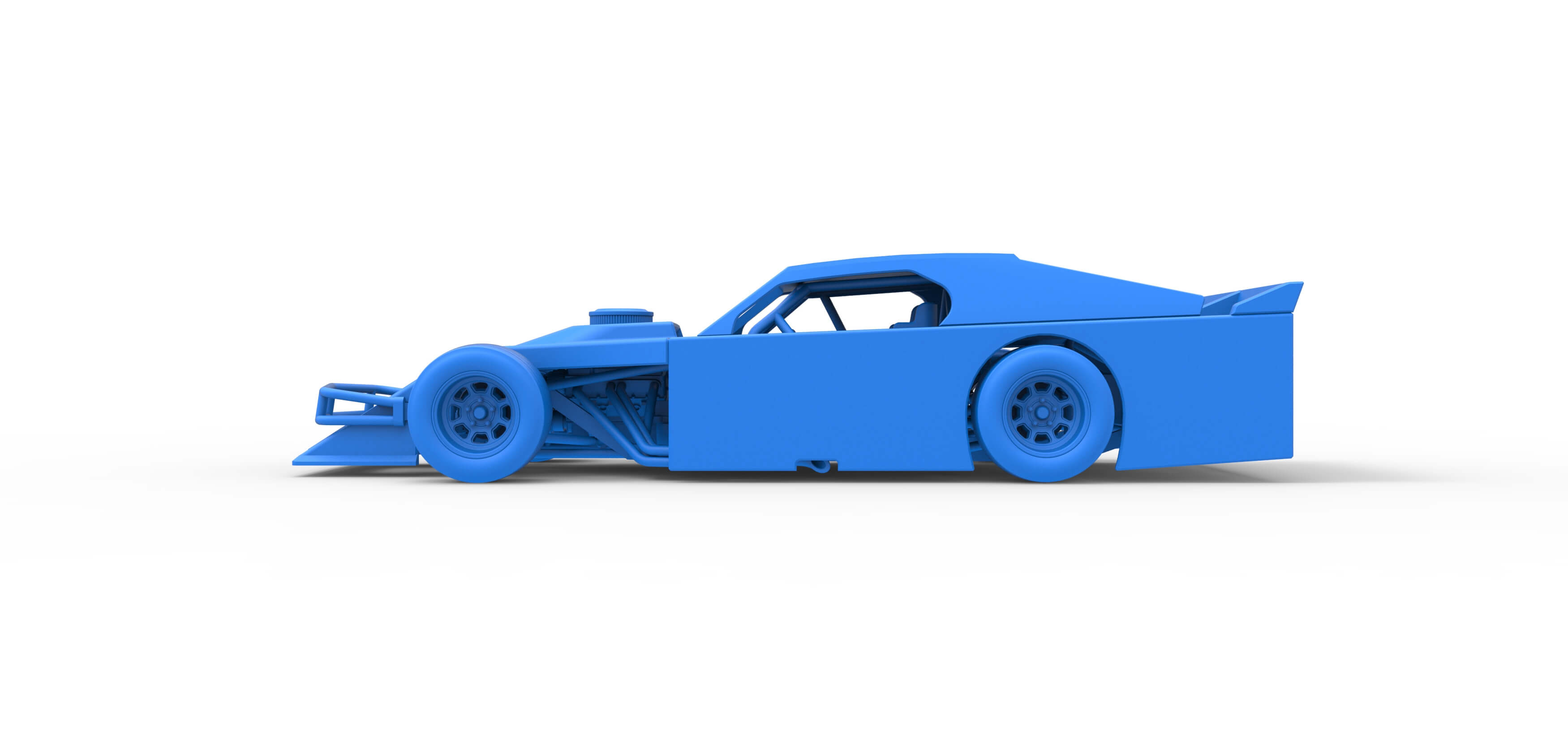 Asphalt Modified Stock Car Version 3 Scale 1:25 - 3D Model by TechItemsRock