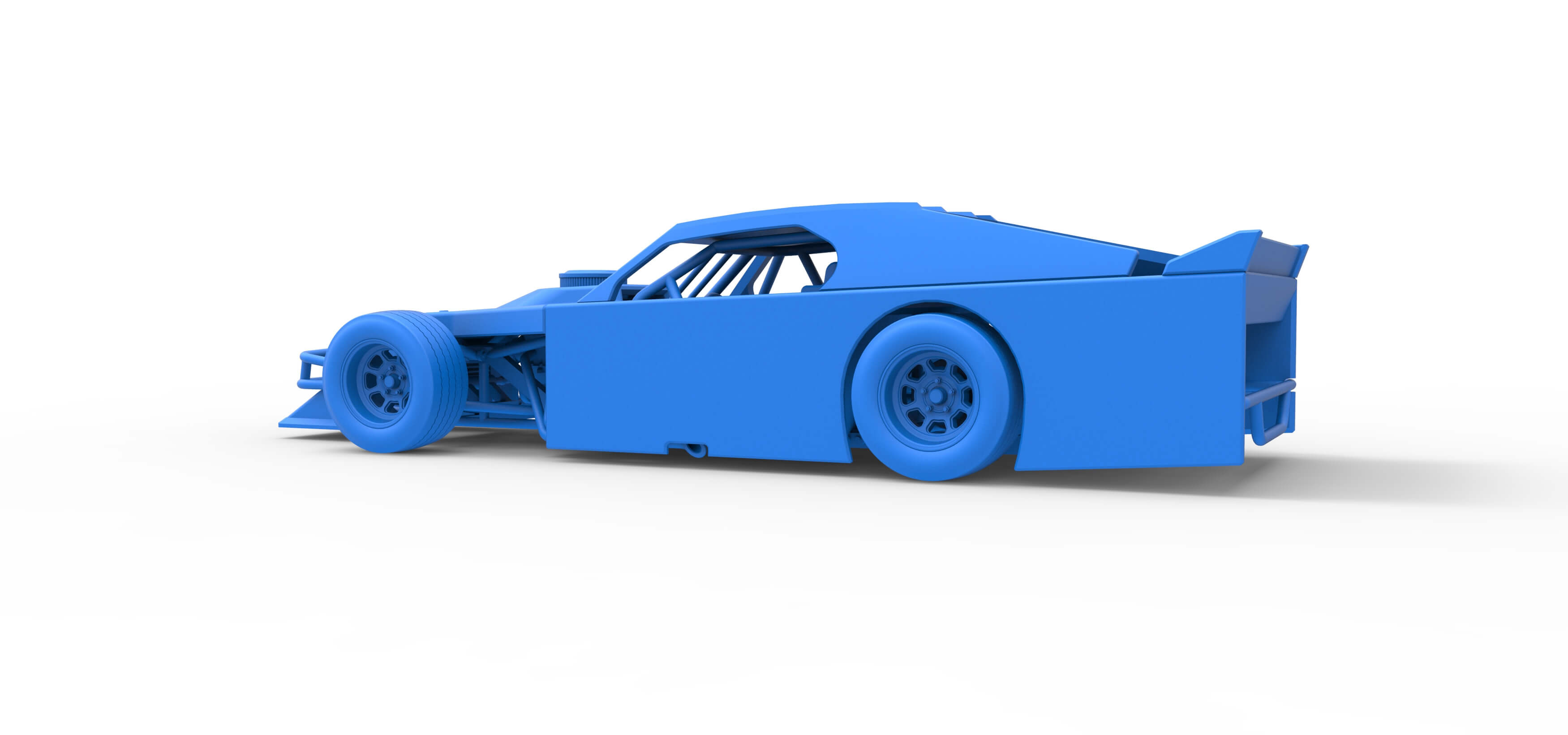 Asphalt Modified Stock Car Version 3 Scale 1:25 - 3D Model by TechItemsRock