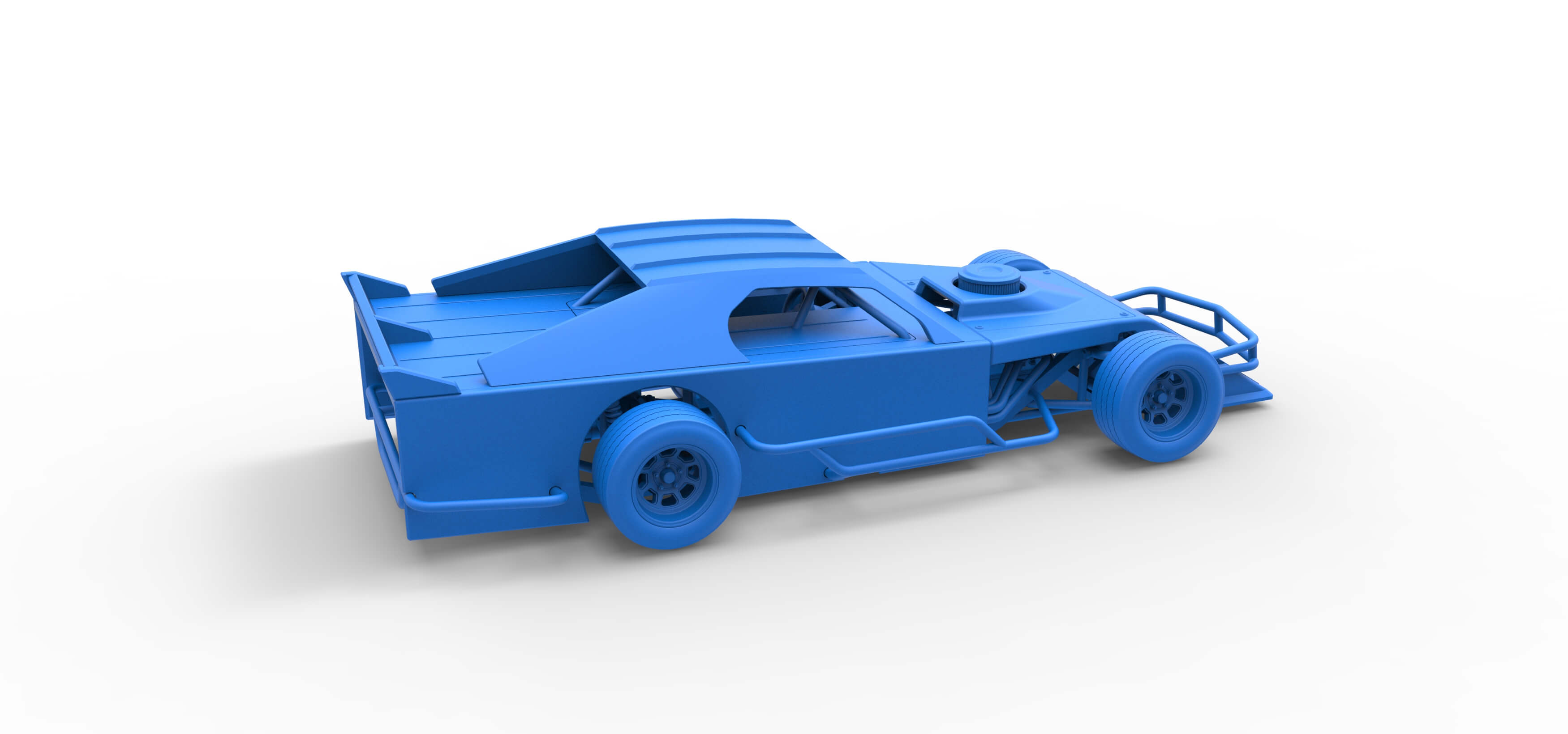 Asphalt Modified Stock Car Version 3 Scale 1:25 - 3D Model by TechItemsRock