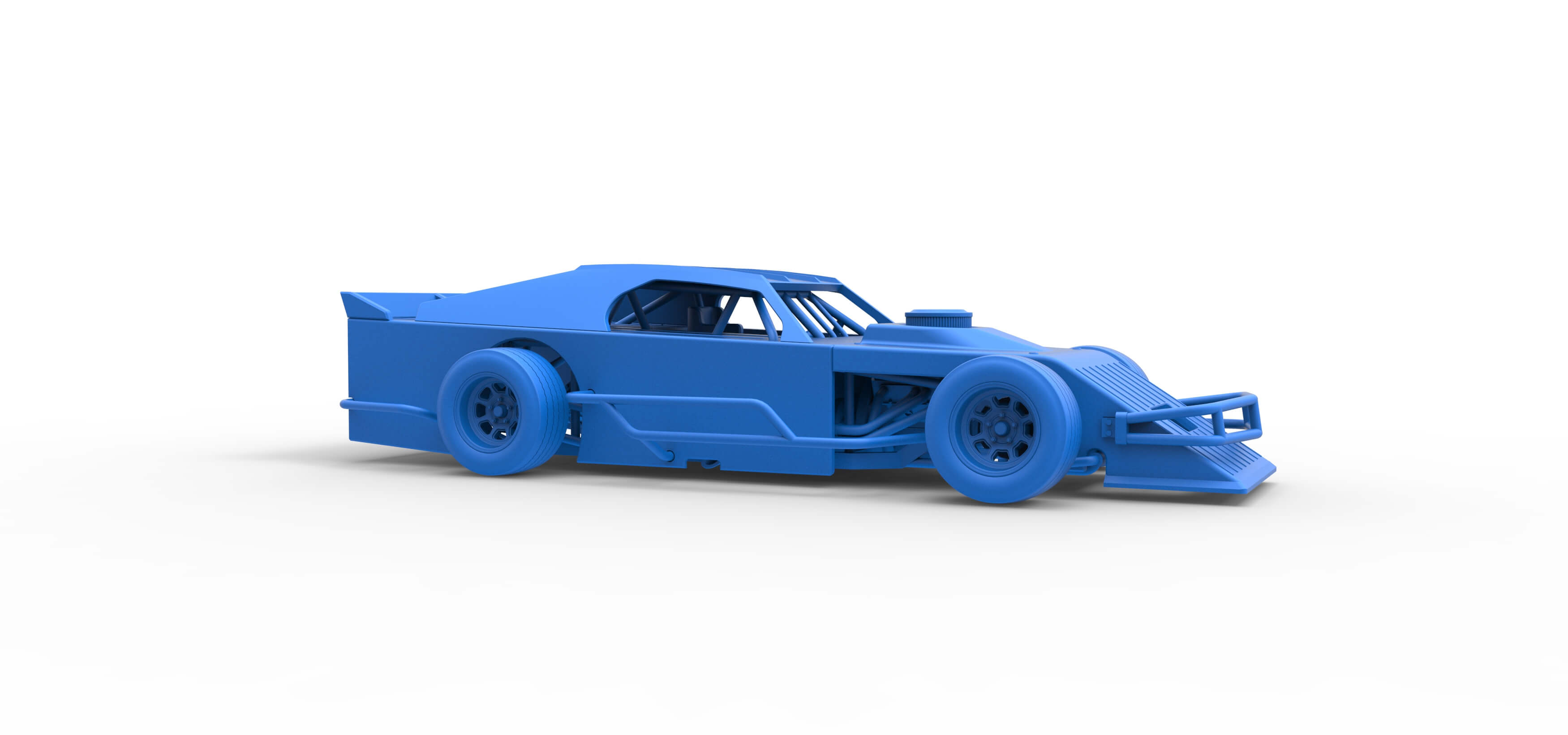 Asphalt Modified Stock Car Version 3 Scale 1:25 - 3D Model by TechItemsRock