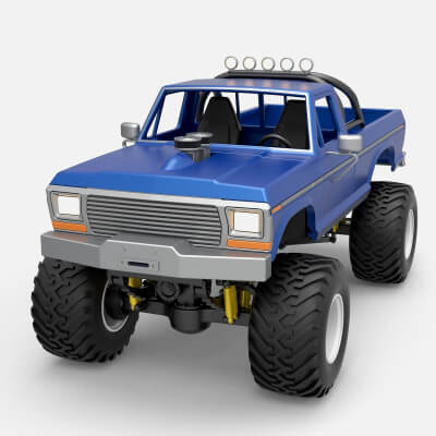 3D Models | Vehicles | Monster Trucks | RenderHub
