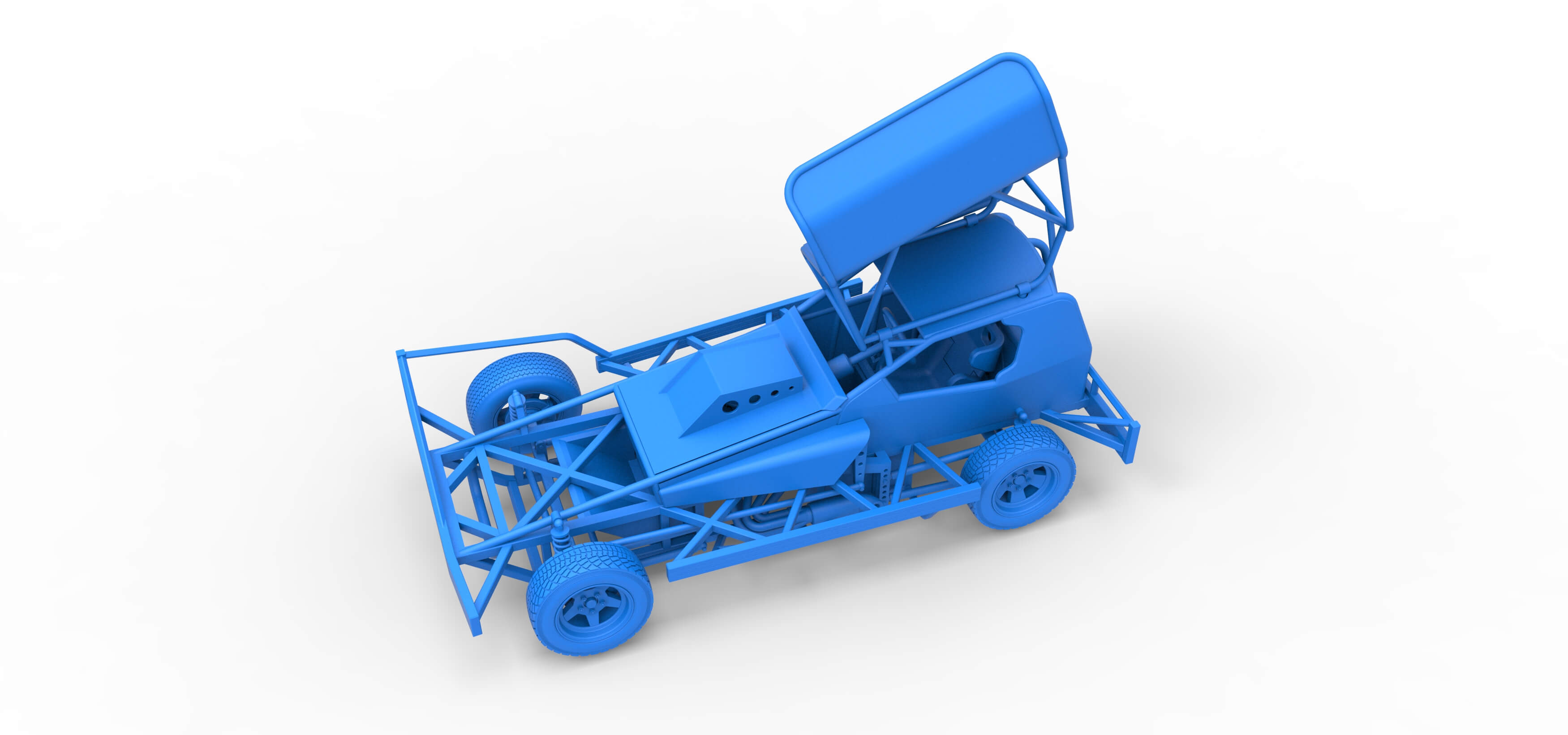 Brisca Formula 1 Stock Car for Dirt Scale 1:25 - 3D Model by TechItemsRock
