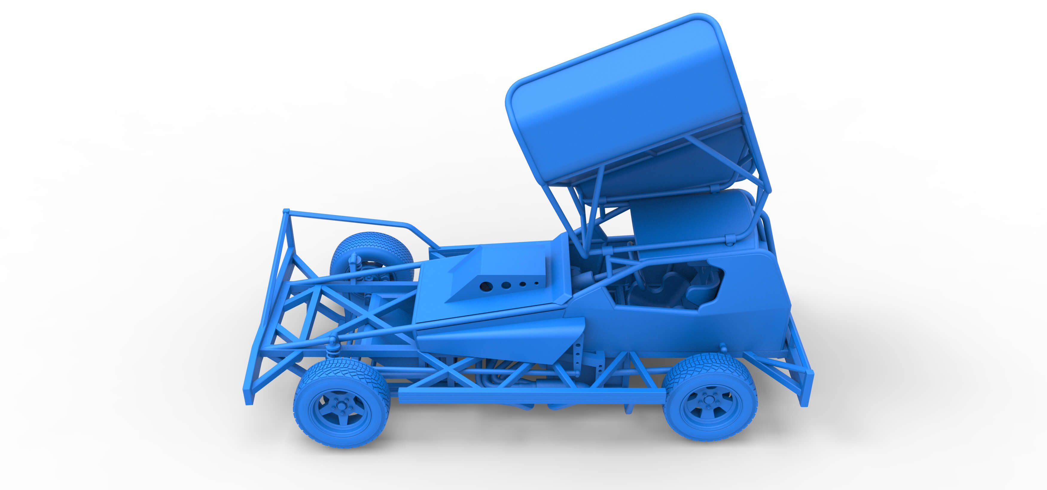 Brisca Formula 1 Stock Car for Dirt Scale 1:25 - 3D Model by TechItemsRock