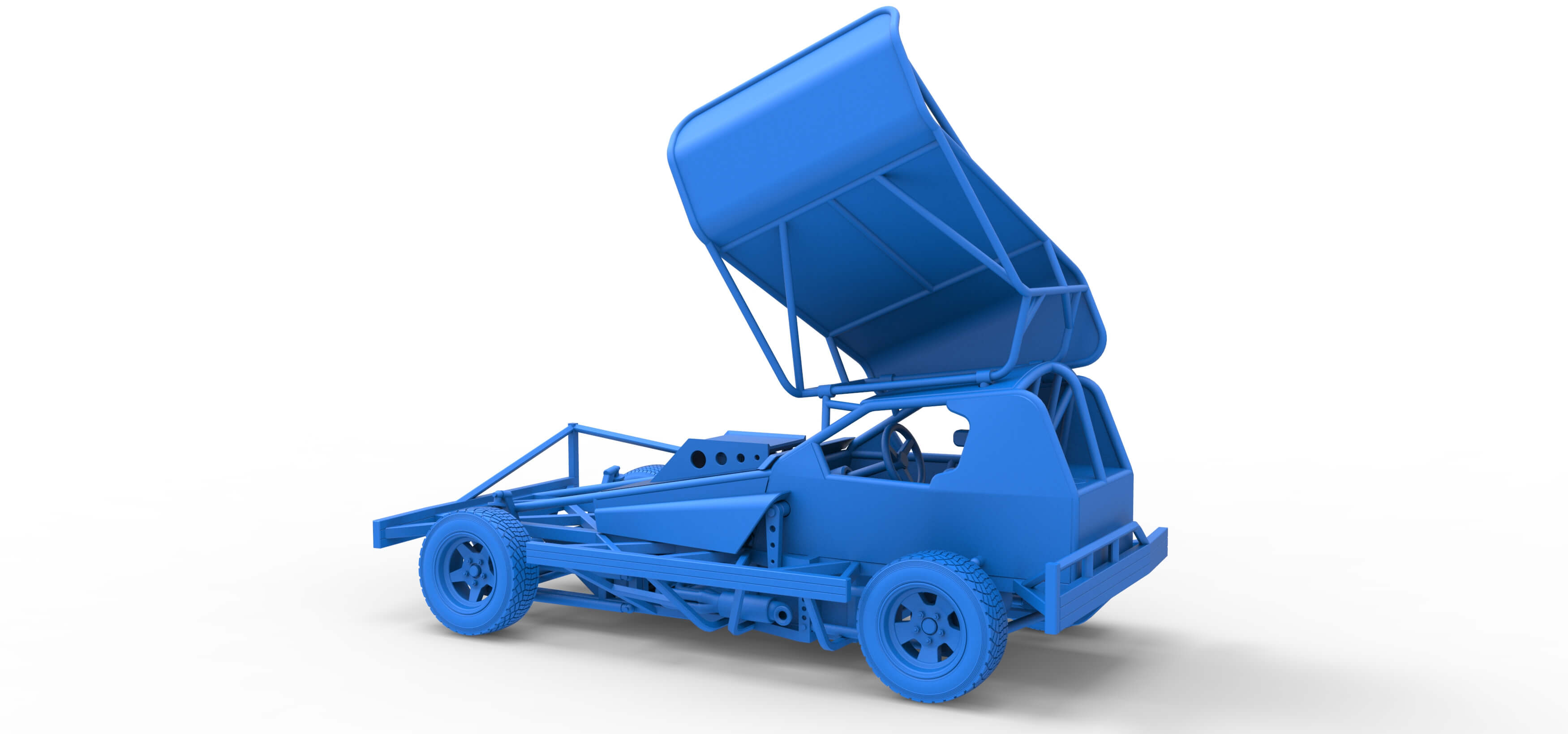 Brisca Formula 1 Stock Car for Dirt Scale 1:25 - 3D Model by TechItemsRock