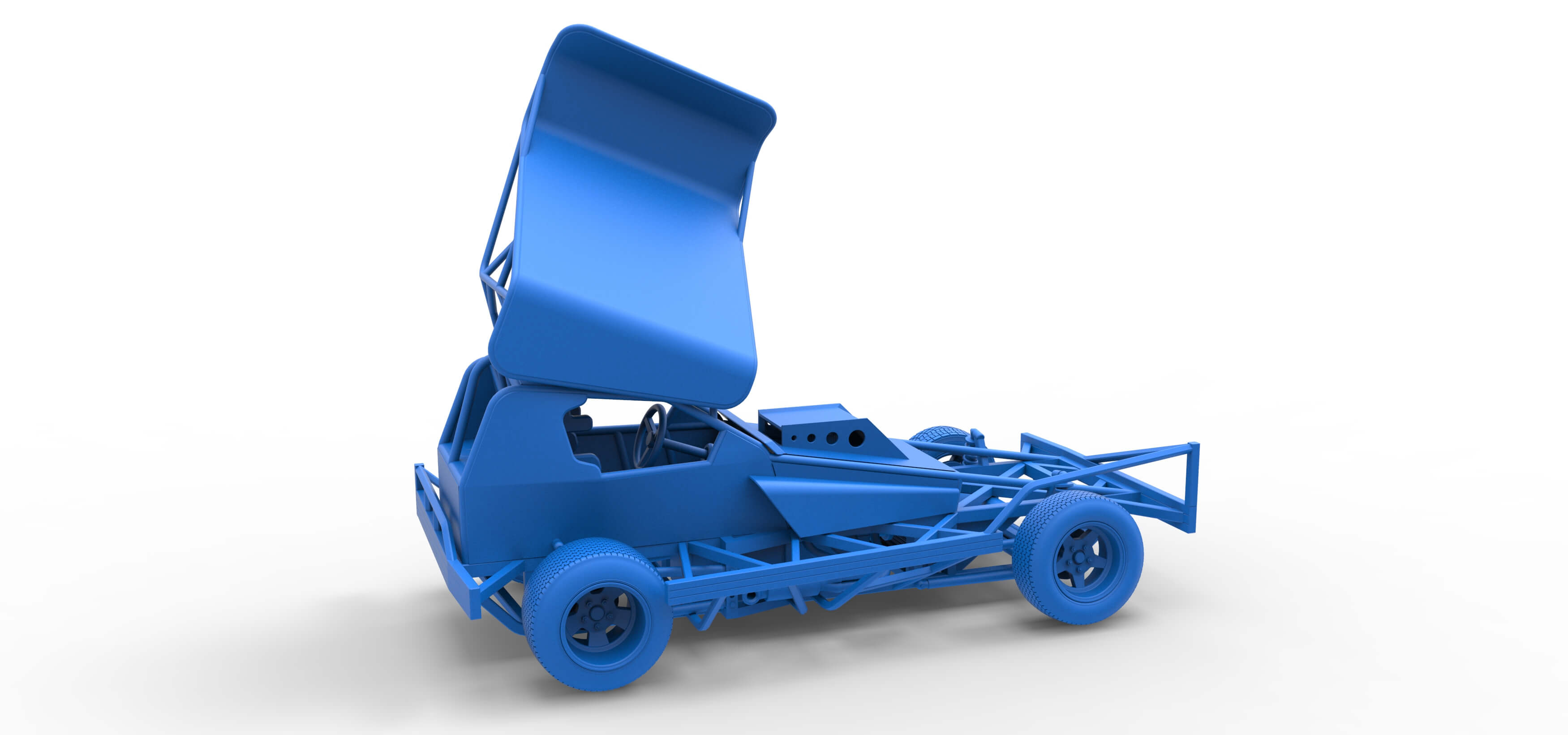 Brisca Formula 1 Stock Car for Dirt Scale 1:25 - 3D Model by TechItemsRock
