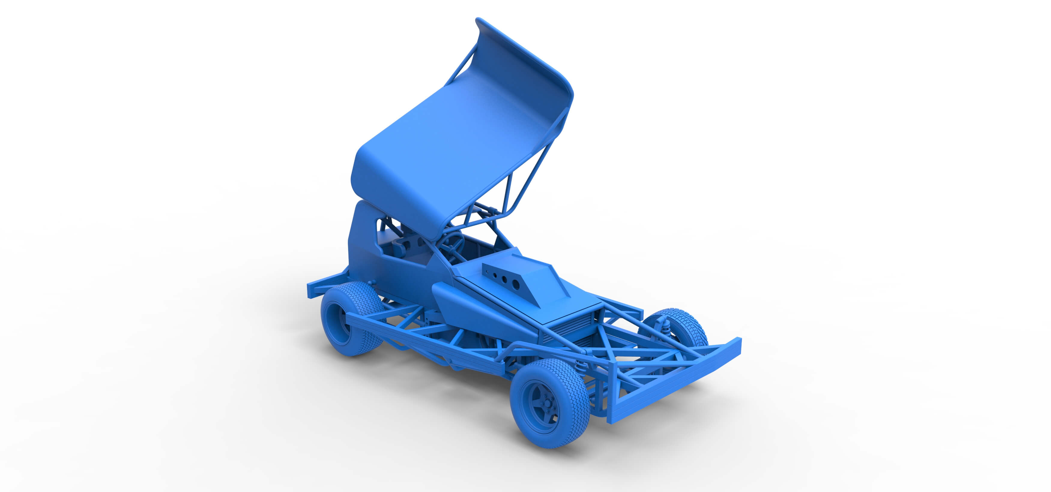 Brisca Formula 1 Stock Car for Dirt Scale 1:25 - 3D Model by TechItemsRock