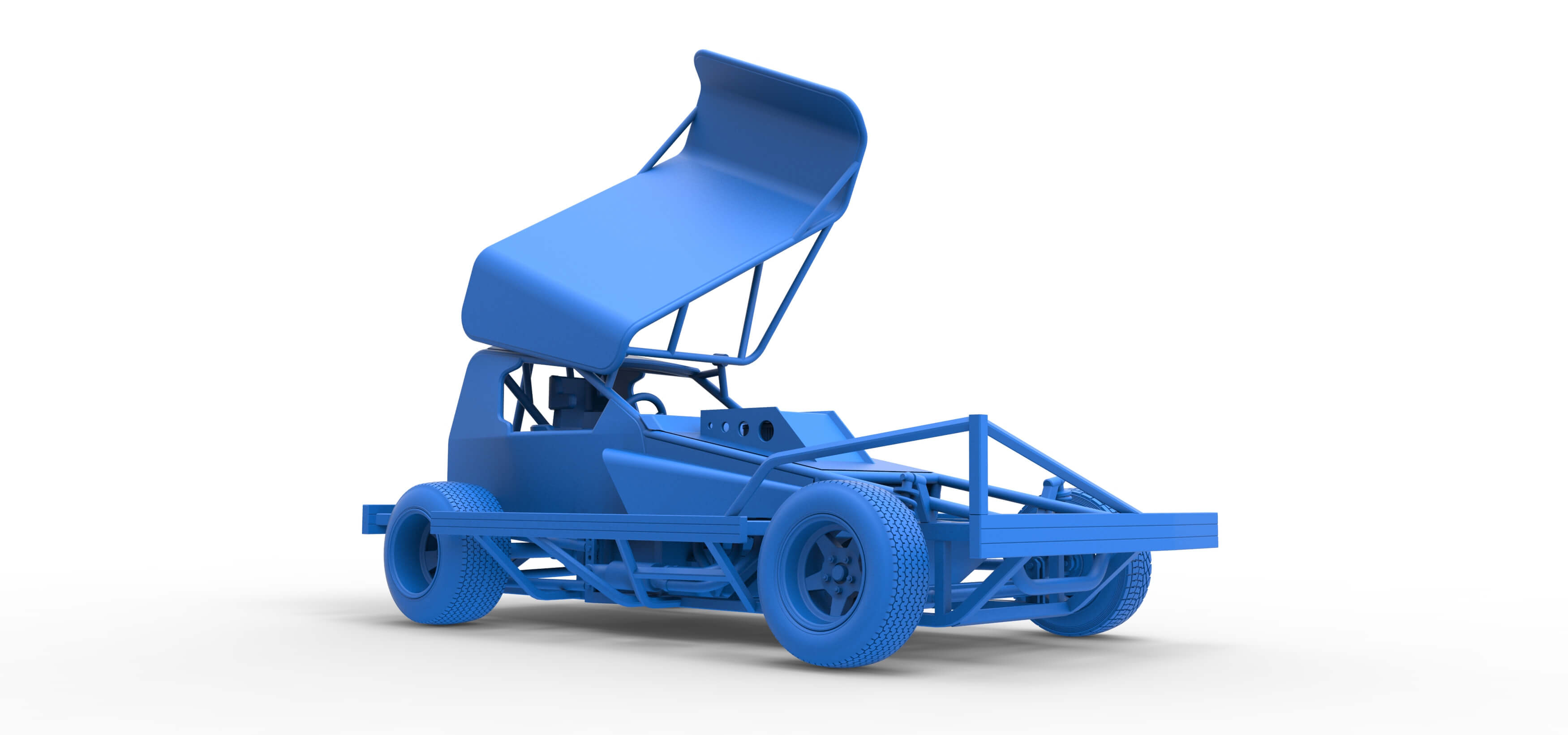Brisca Formula 1 Stock Car for Dirt Scale 1:25 - 3D Model by TechItemsRock