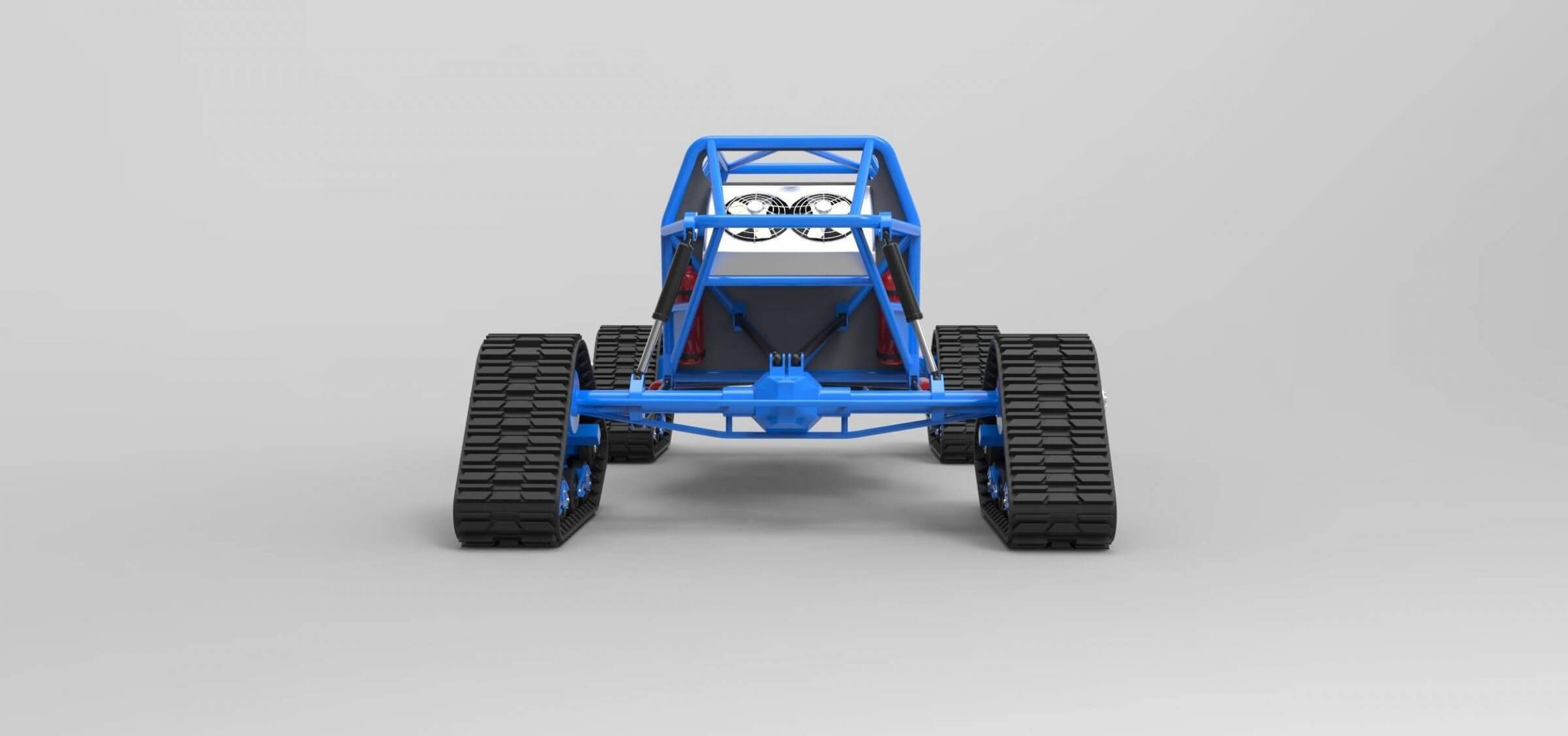 Buggy with Mattracks Suspension Tracks - 3D Model by TechItemsRock