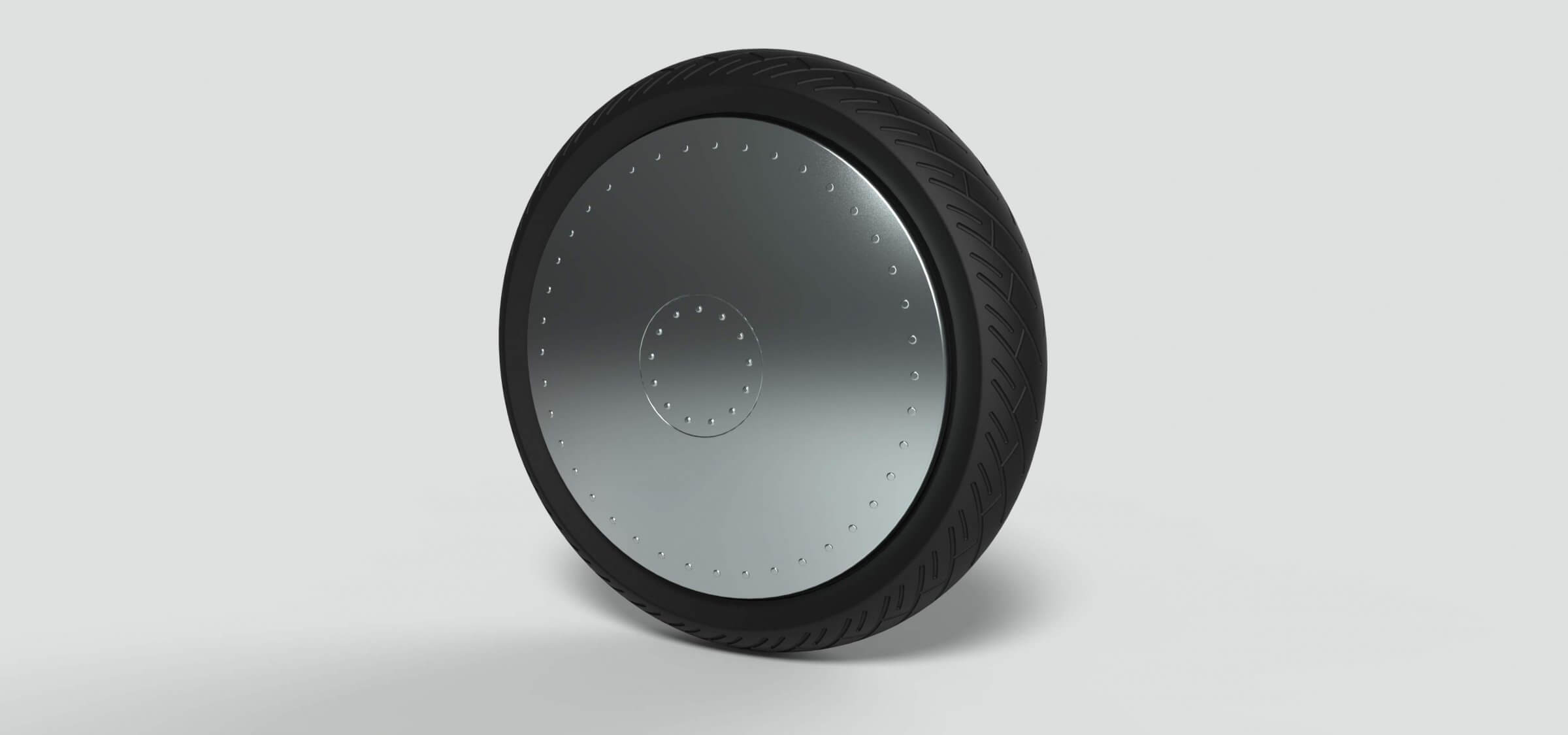 Car Wheel 3 - 3D Model by TechItemsRock