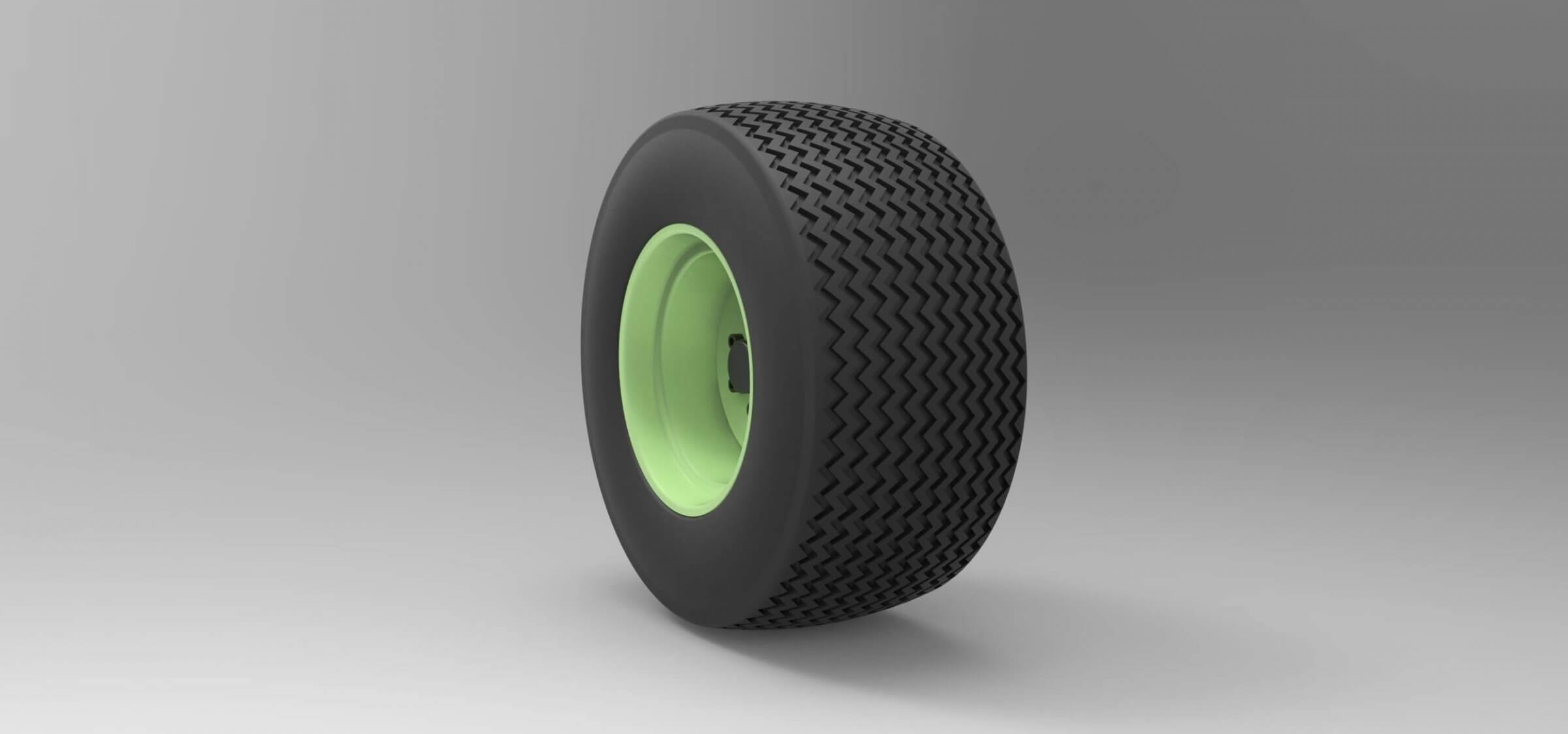 Car Wheel 1 - 3D Model by TechItemsRock