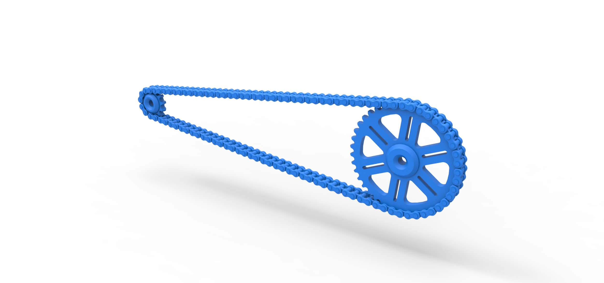 Chain Drive Version 1 Scale 1:25 - 3D Model by TechItemsRock