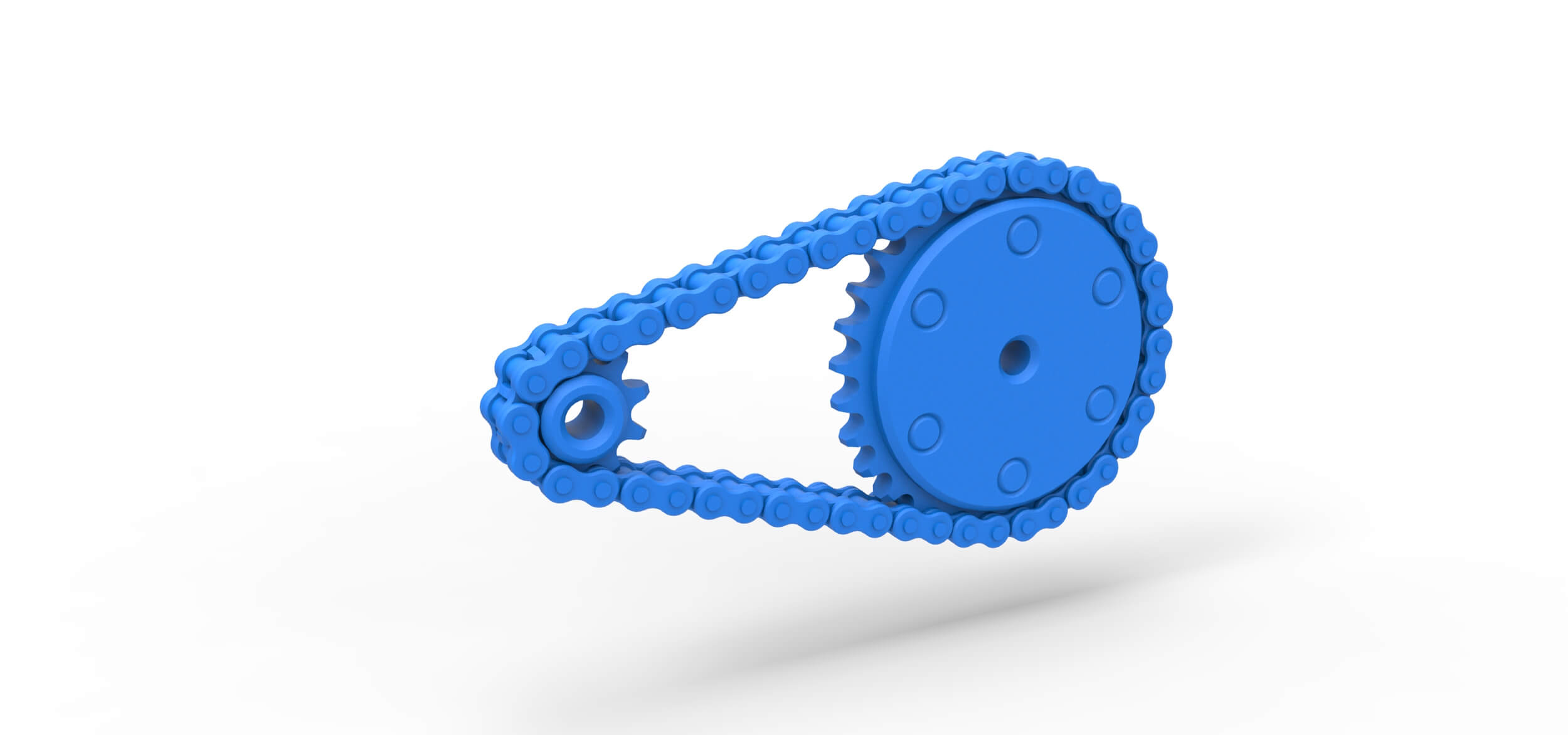 Chain Drive Version 4 Scale 1:25 - 3D Model by TechItemsRock