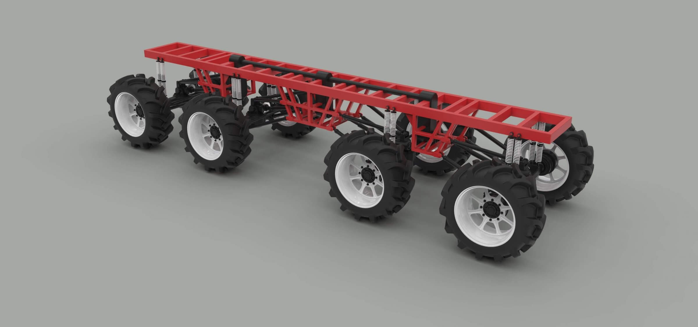 Chassis 8x8 - 3D Model by TechItemsRock