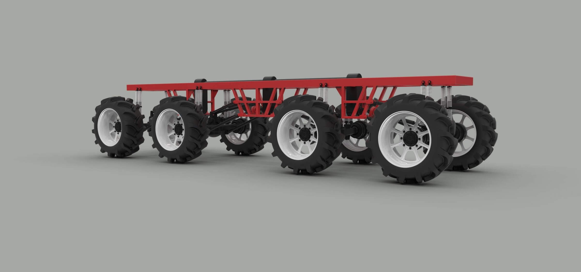 Chassis 8x8 - 3D Model by TechItemsRock