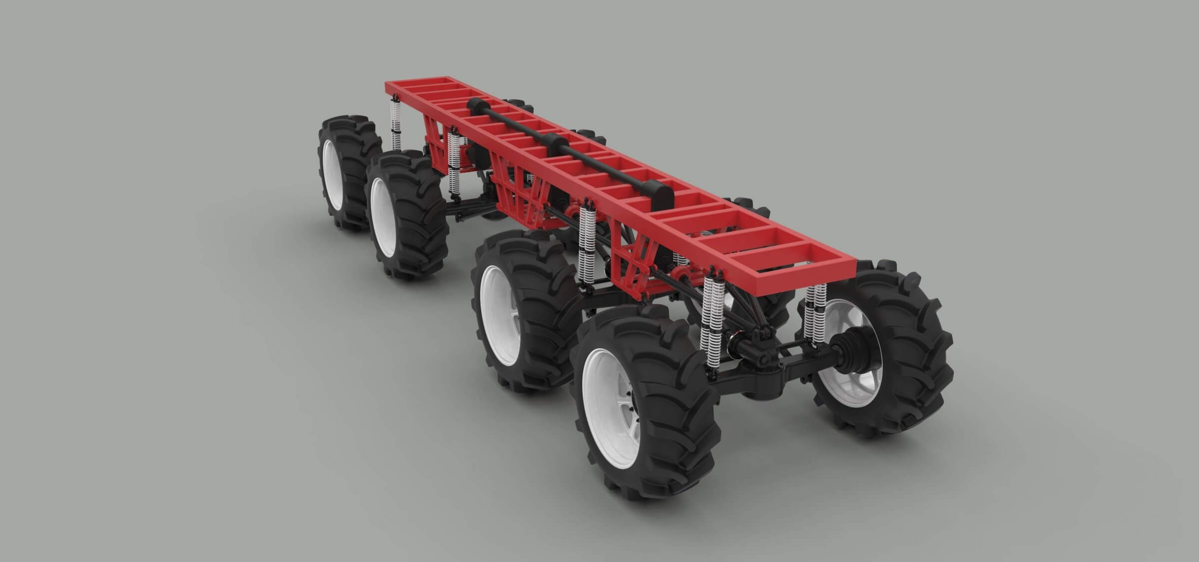 Chassis 8x8 - 3D Model by TechItemsRock