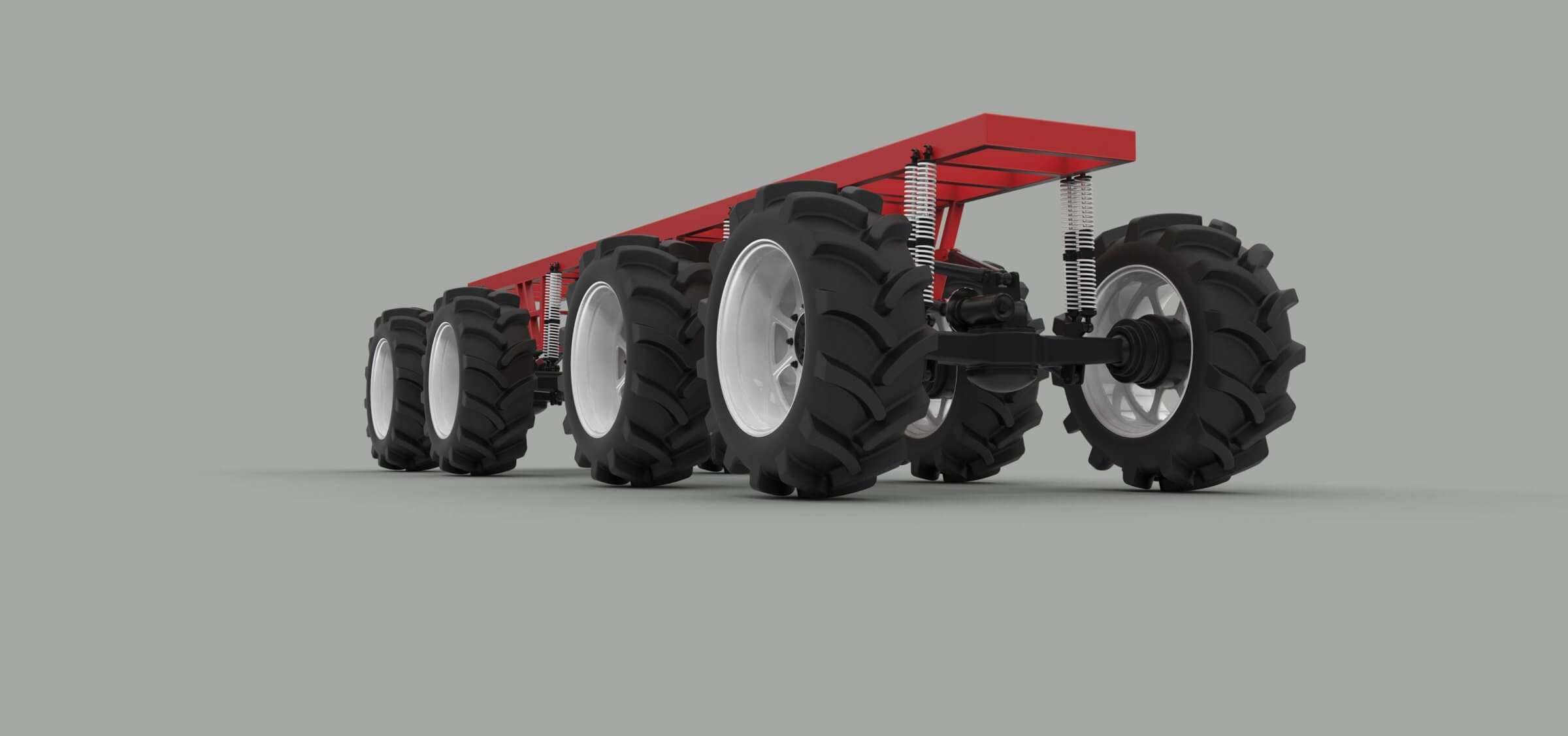 Chassis 8x8 - 3D Model by TechItemsRock